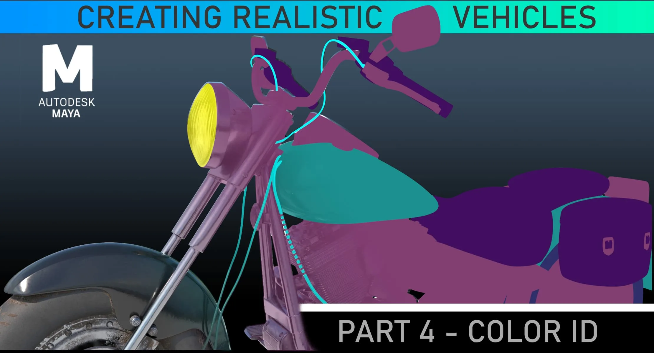 Color IDs Maya Tutorial - FlippedNormals