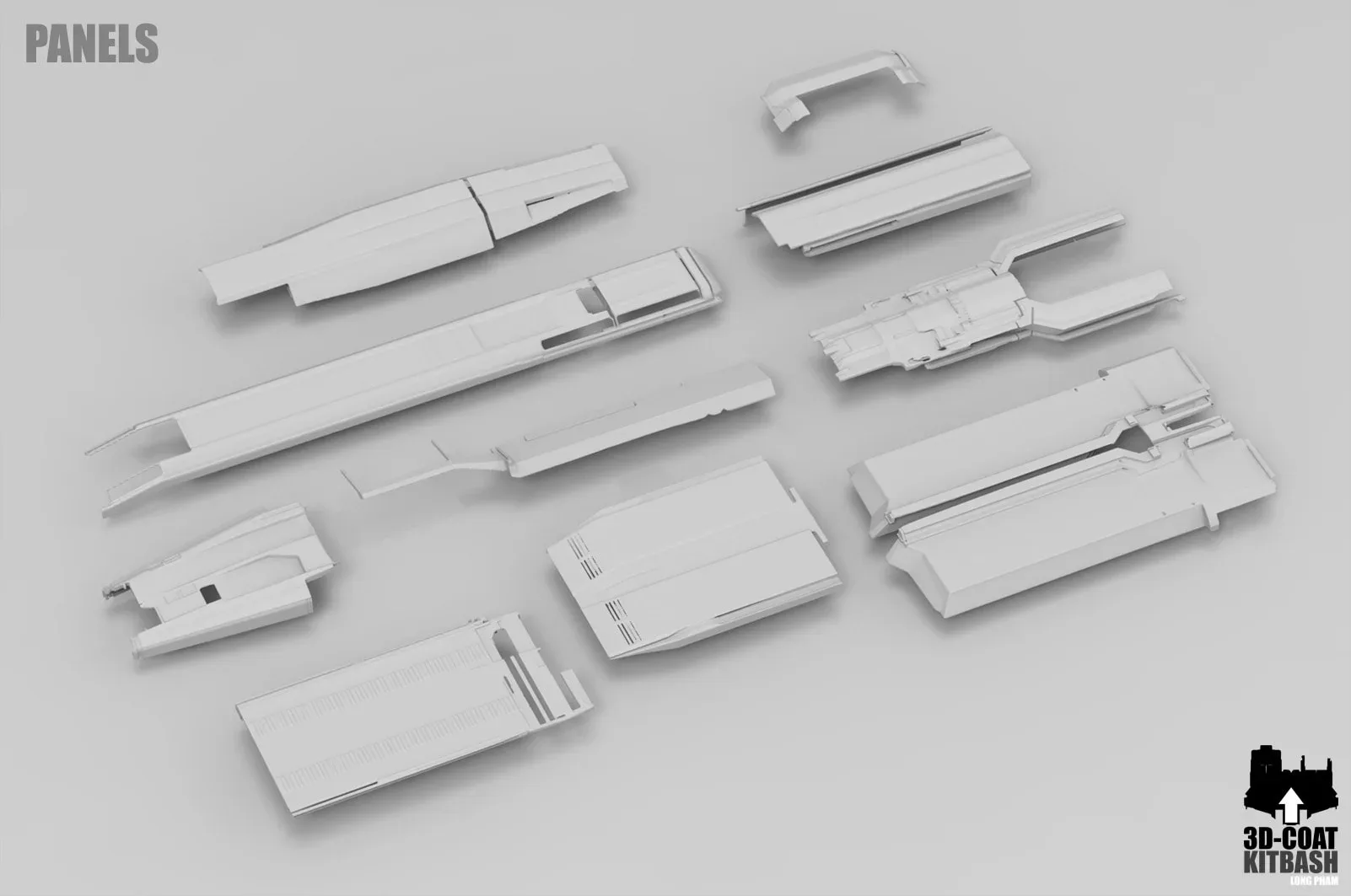 3D-Coat Kitbash Set - FlippedNormals