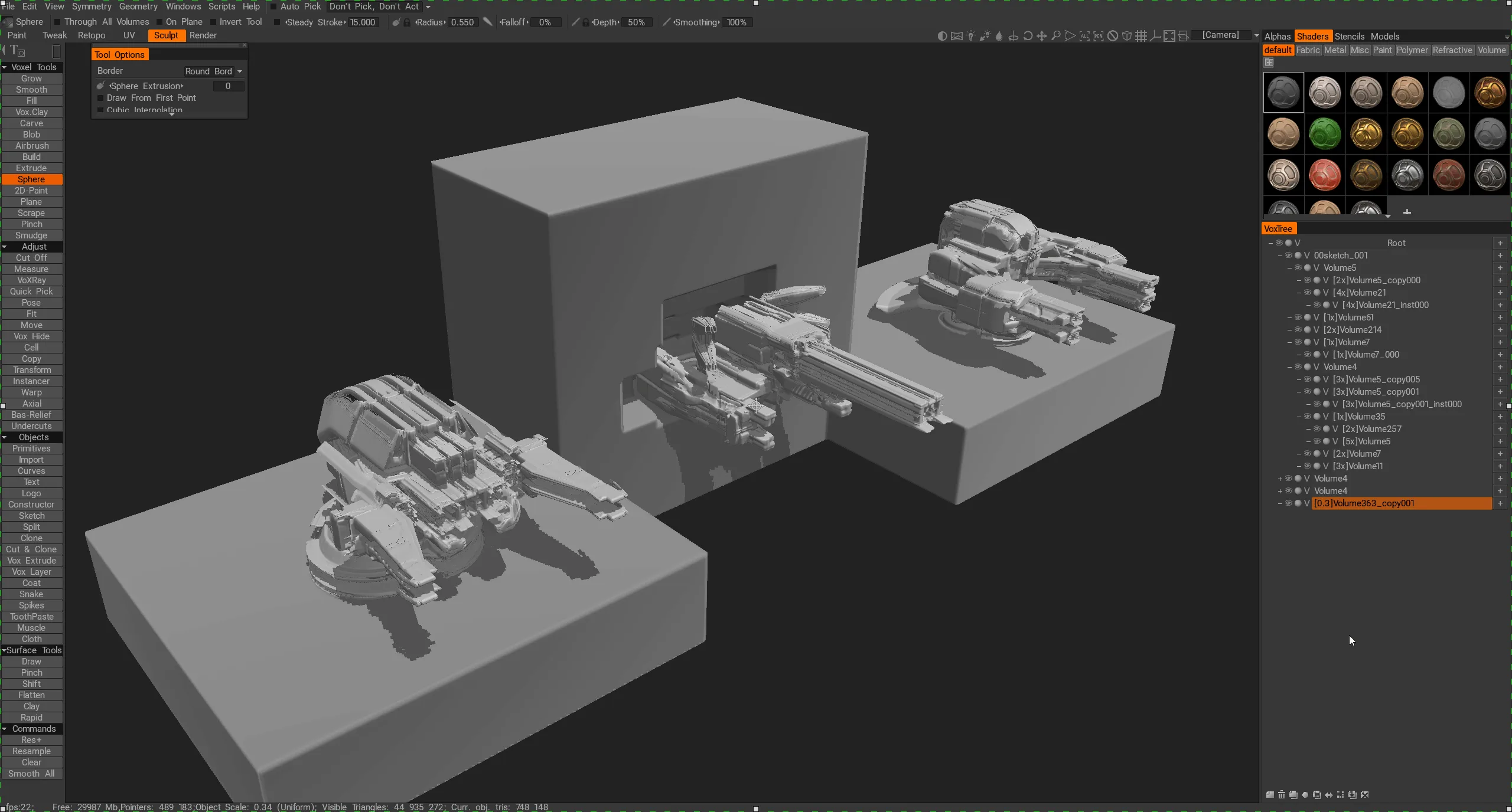 3D-Coat Kitbash - Sketching Tutorial - FlippedNormals