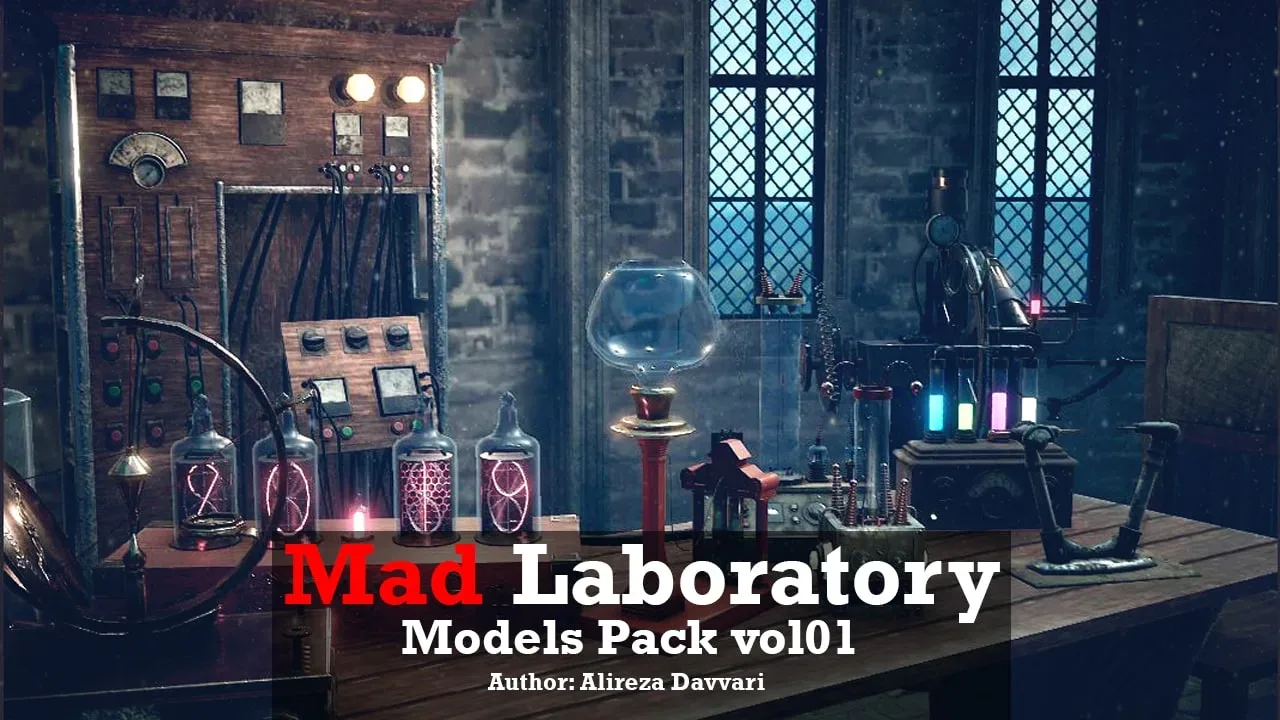 Mad Laboratory Models Pack For - FlippedNormals
