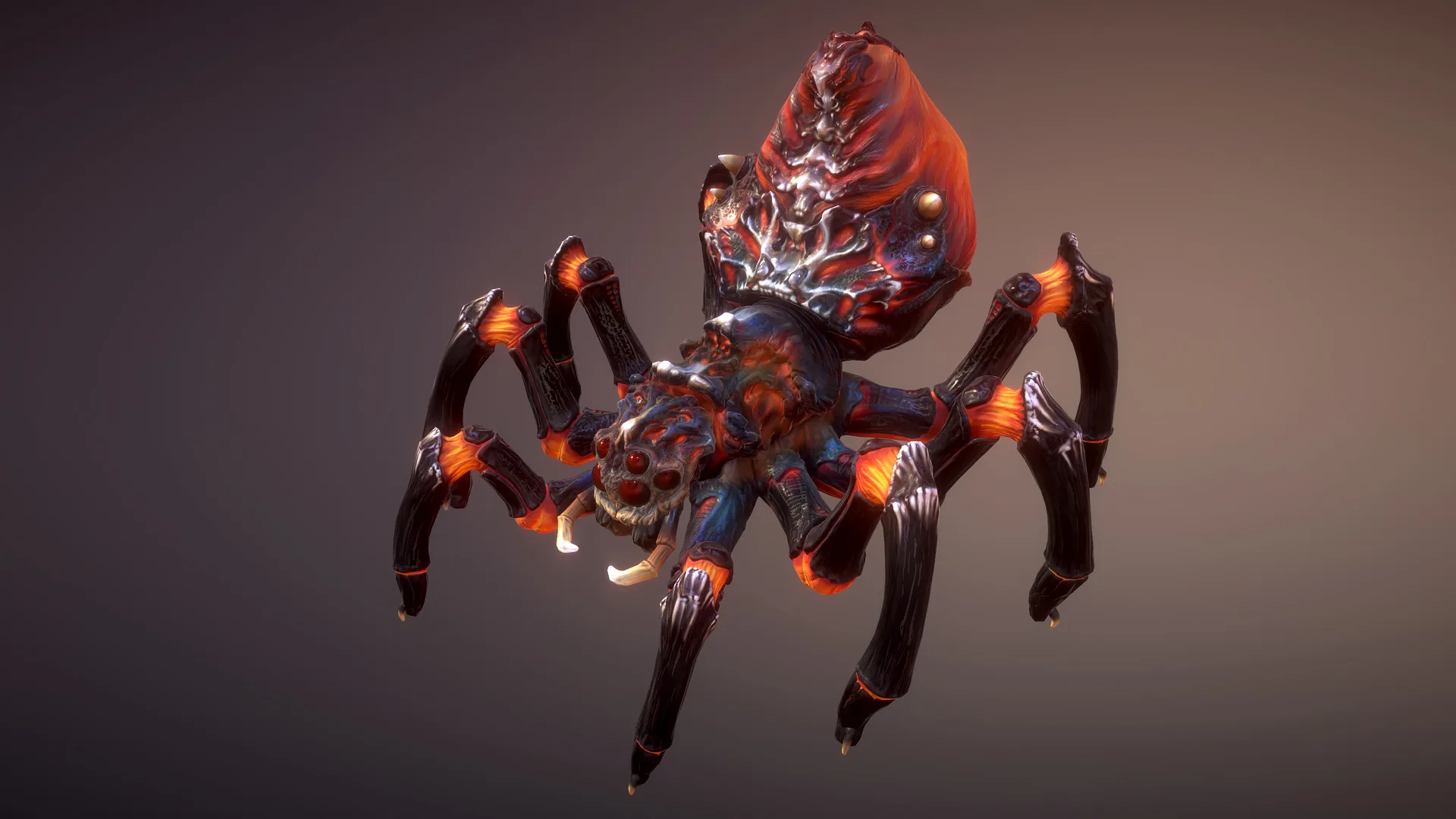 Spider Pack - Rigged & Animated - FlippedNormals