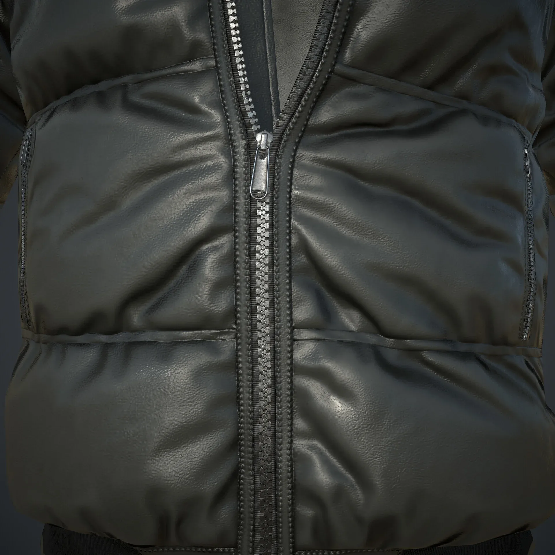 Bomber Jacket - Marvelous designer - FlippedNormals
