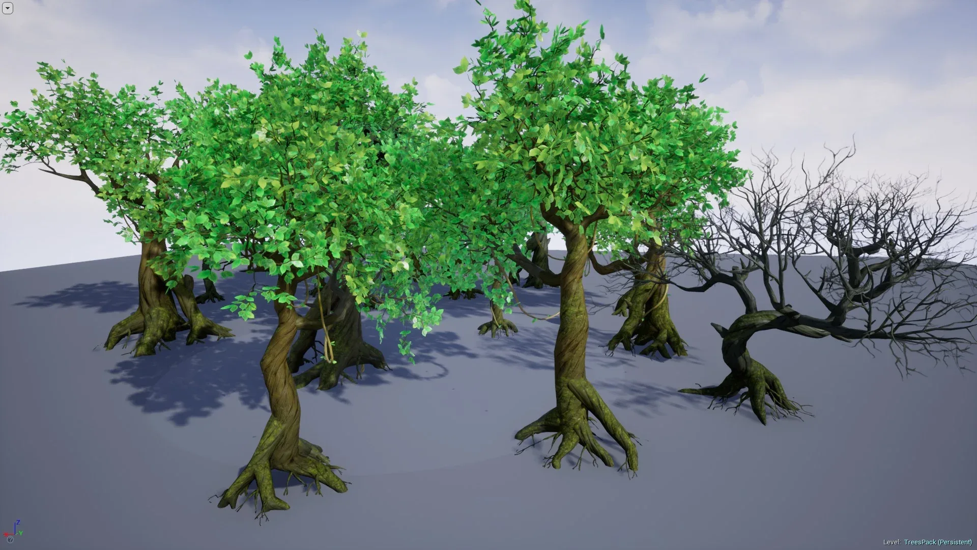 Modular Trees Pack - FlippedNormals