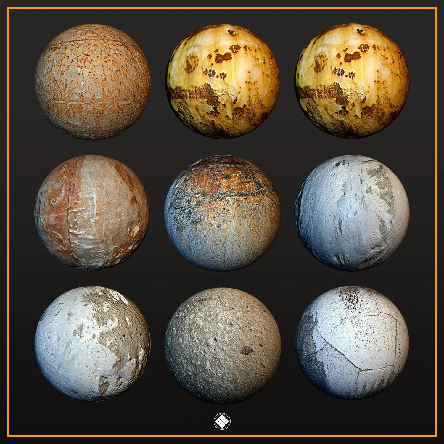 Rusty Textures Package - FlippedNormals