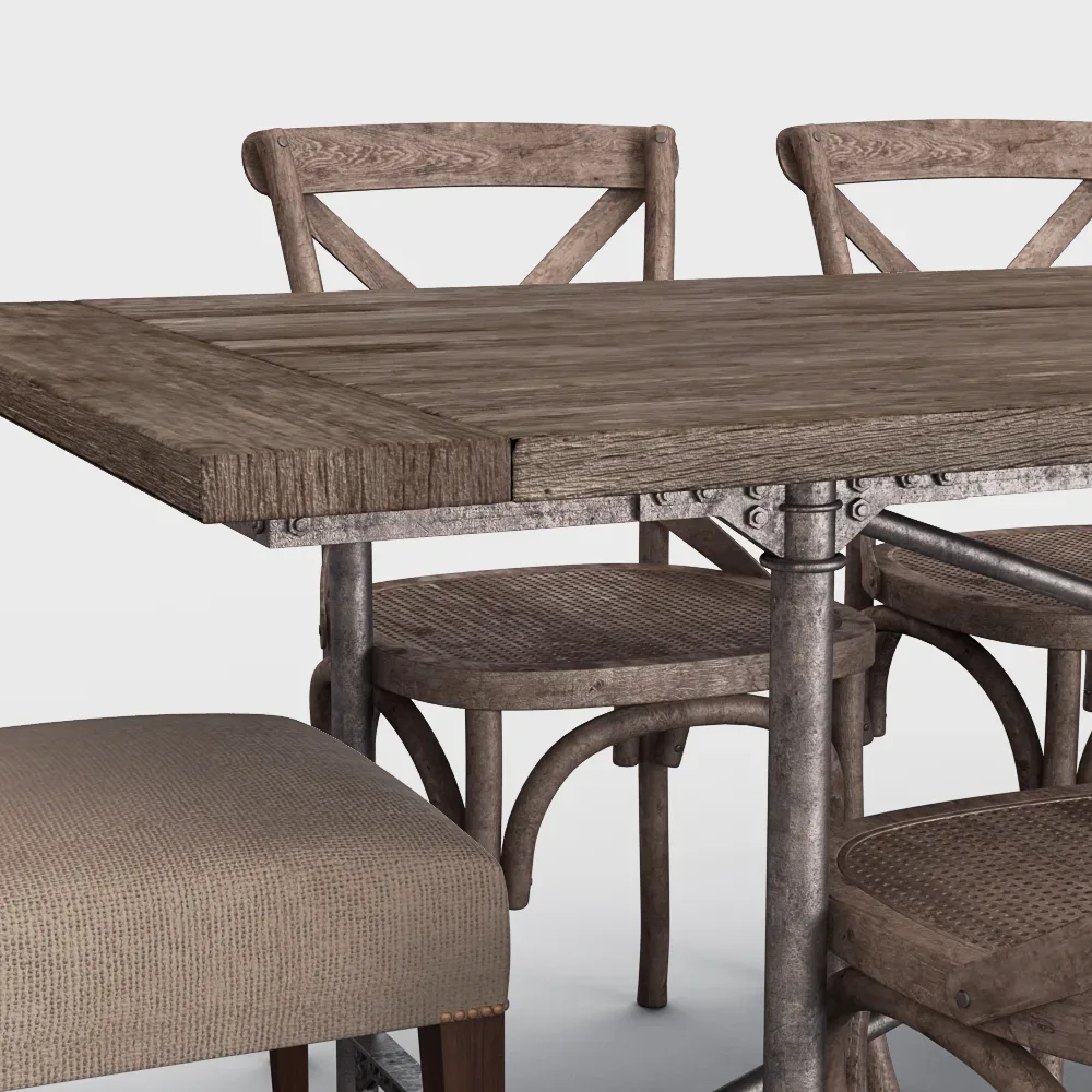 Traditional Dining Set - FlippedNormals
