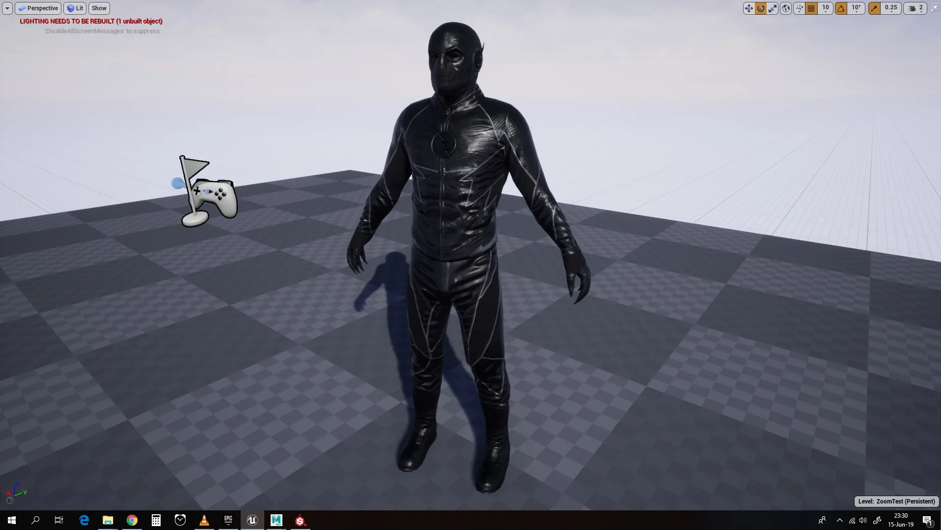 Zoom & Black Flash - Rigged Character - FlippedNormals
