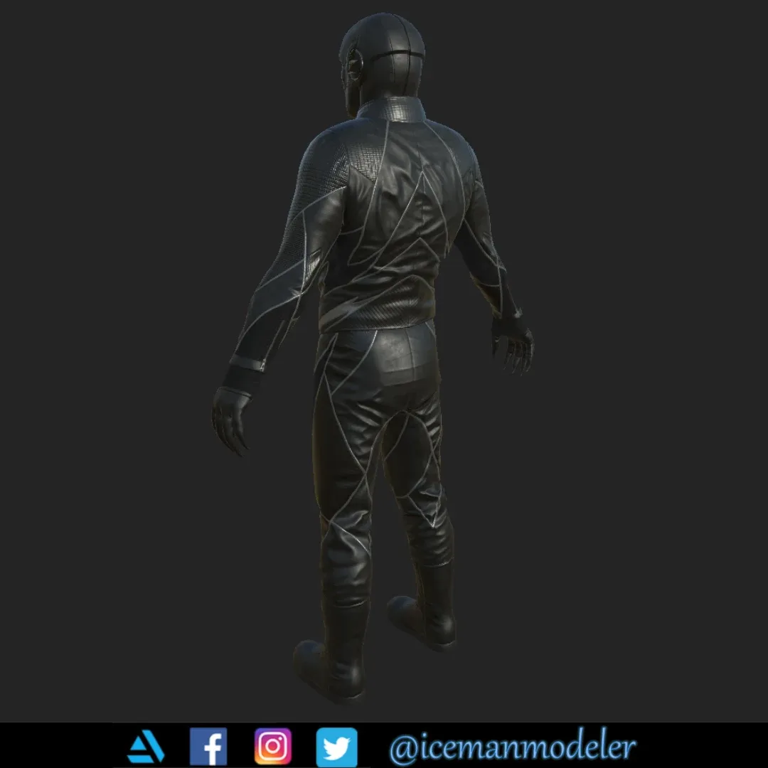Zoom & Black Flash - Rigged Character - FlippedNormals