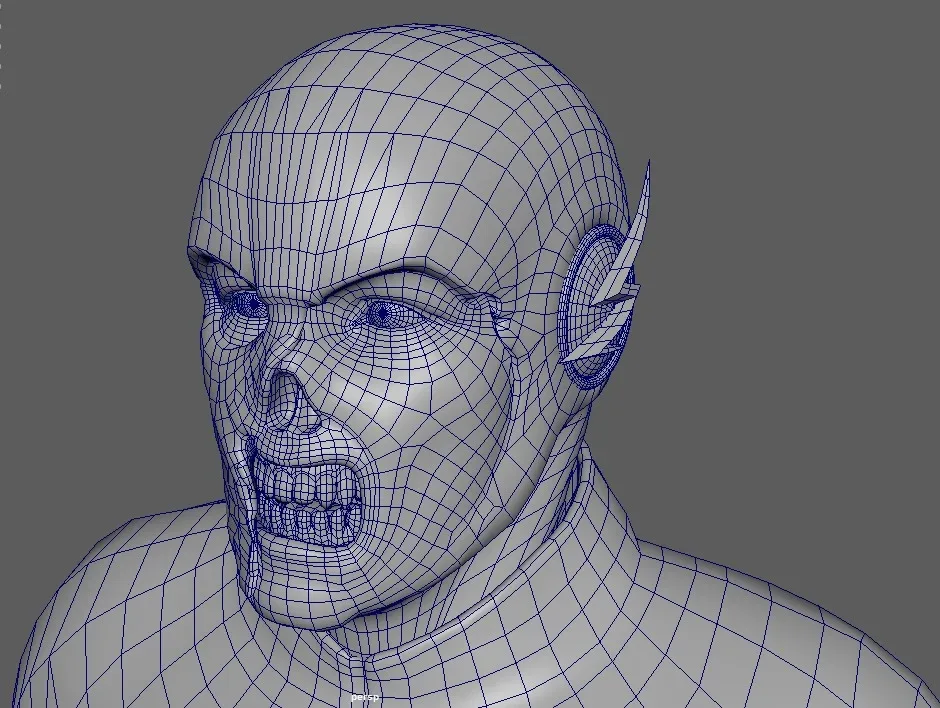 Zoom & Black Flash - Rigged Character - FlippedNormals