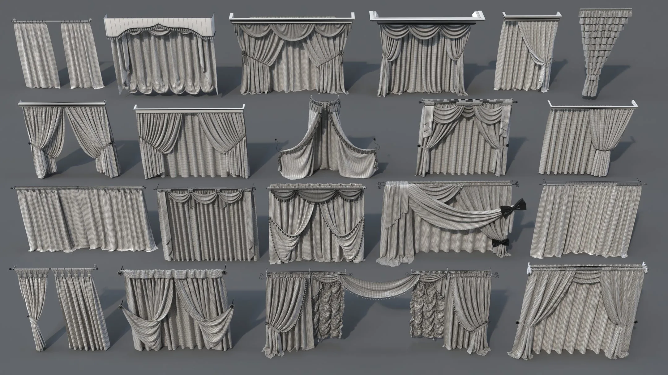 Curtains Part 1 - 20 Pieces - FlippedNormals