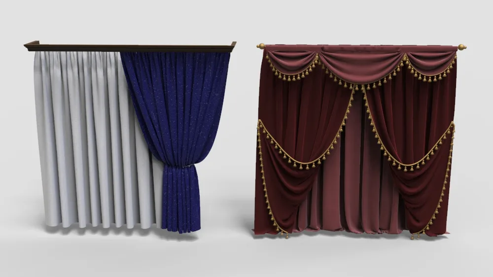 Curtains Part 1 - 20 Pieces - FlippedNormals