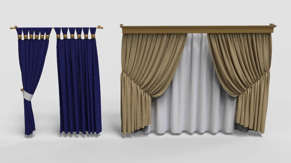 Curtains Part 1 - 20 Pieces - FlippedNormals