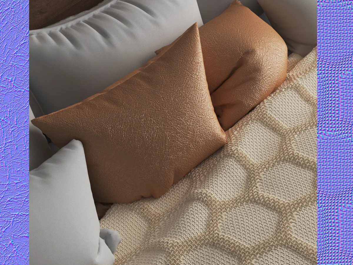 +30 Fabric & Wrinkle ALPHAS+NORMAL - FlippedNormals