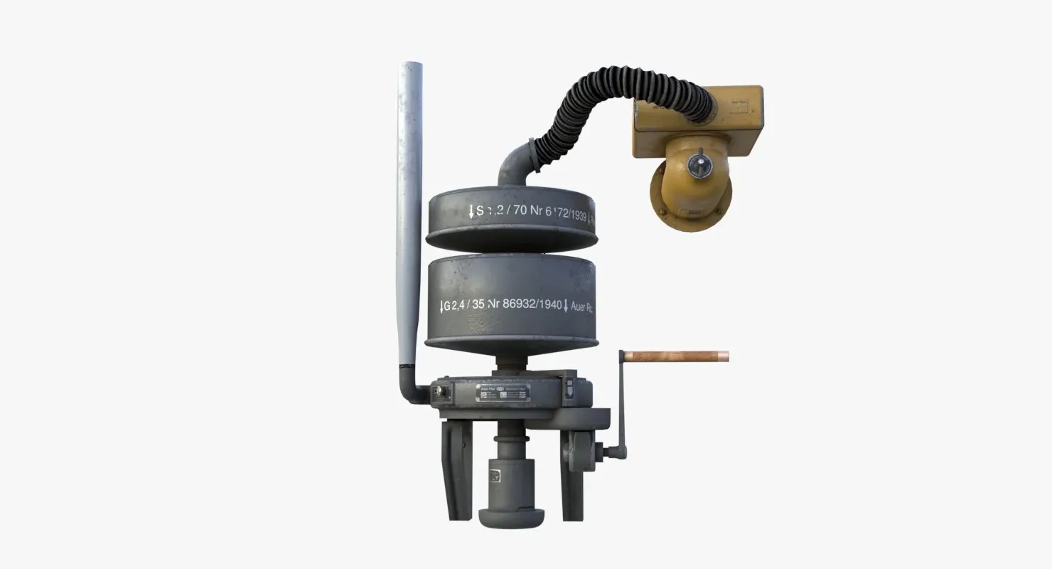 Bunker Air-Filter WWII - FlippedNormals