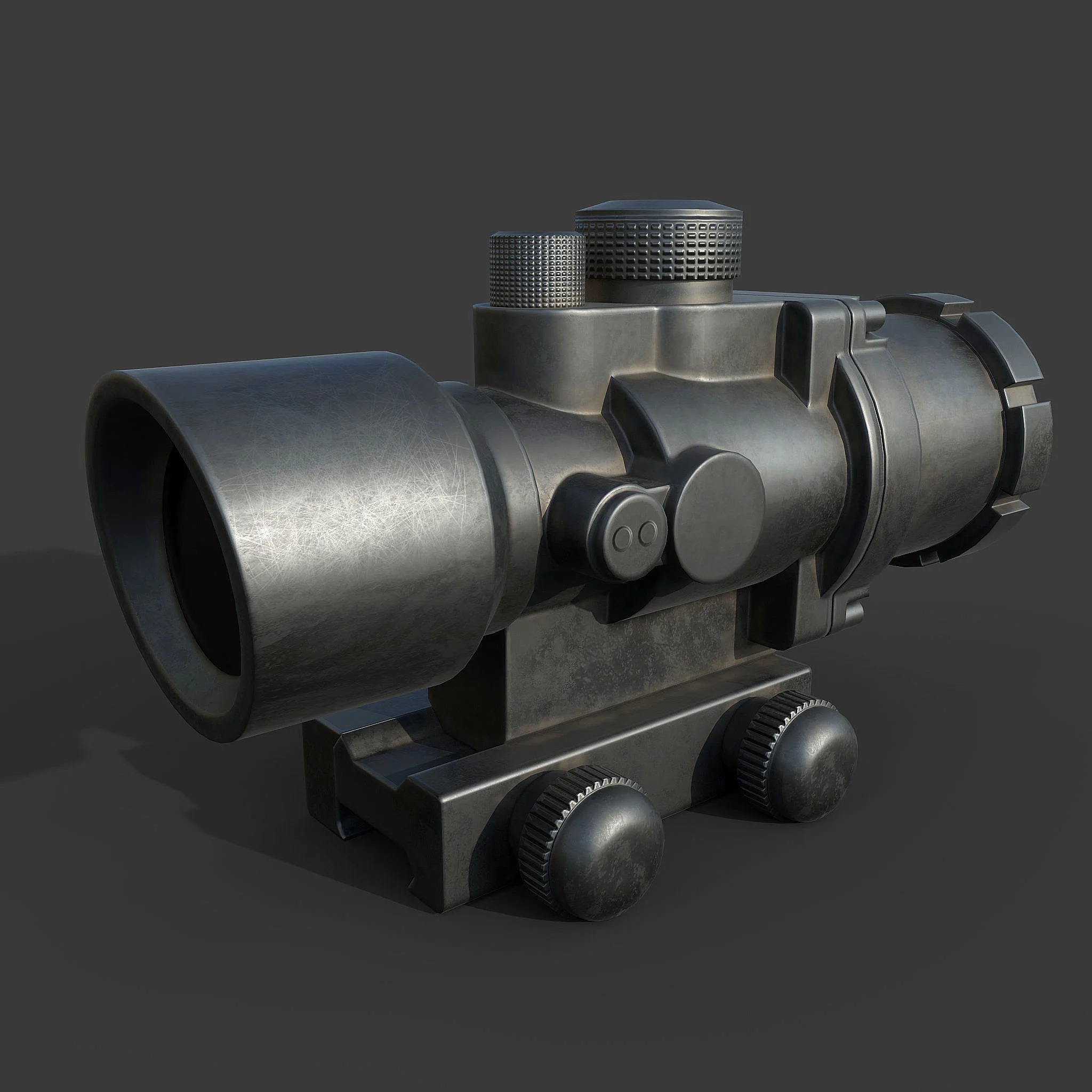 2x Scope Game Ready Asset - FlippedNormals