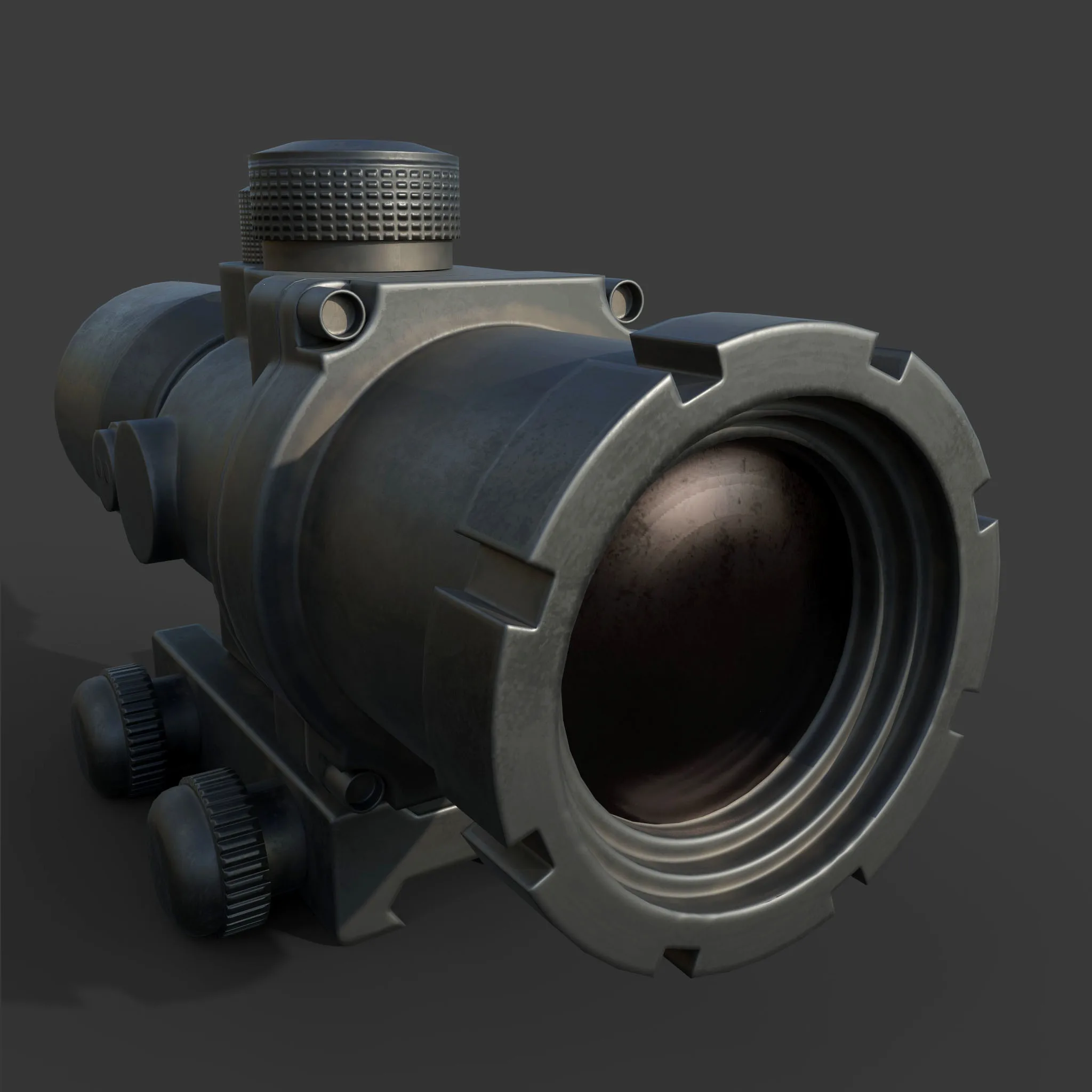 2x Scope Game Ready Asset - FlippedNormals