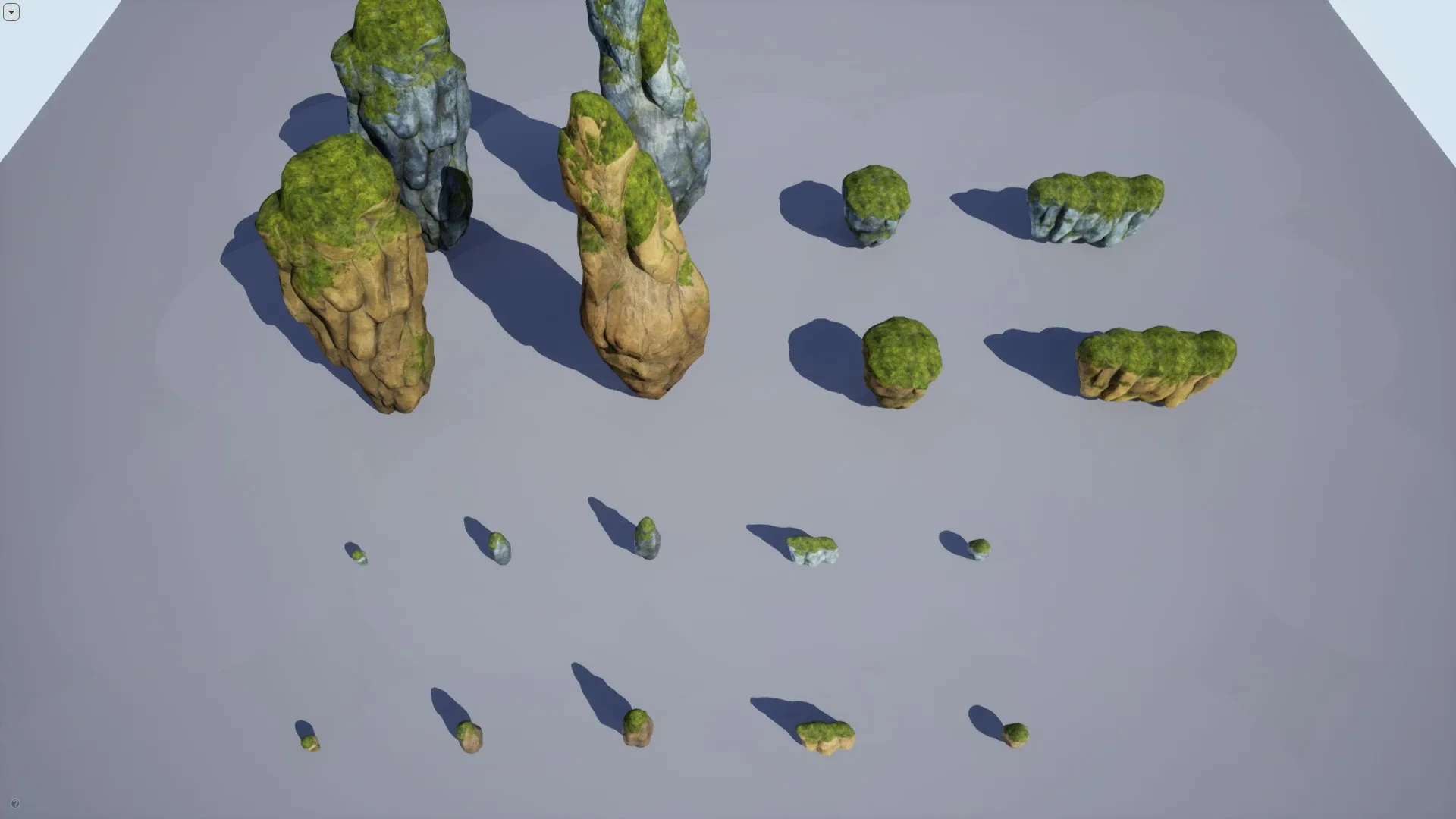 Mountains & Rocks - Game Ready - FlippedNormals