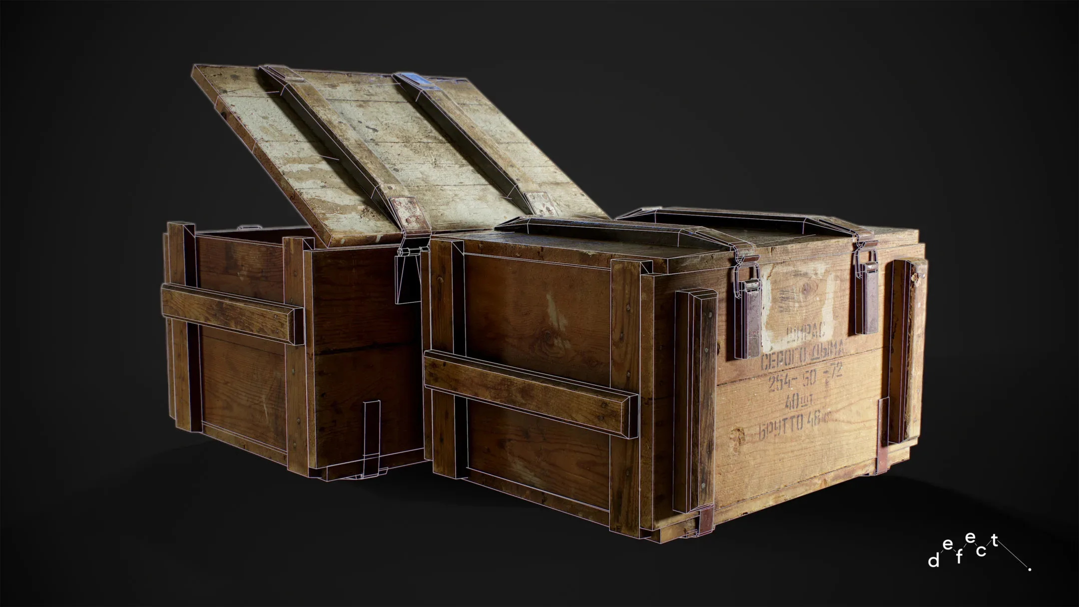 Military Supply Crate V2 - FlippedNormals