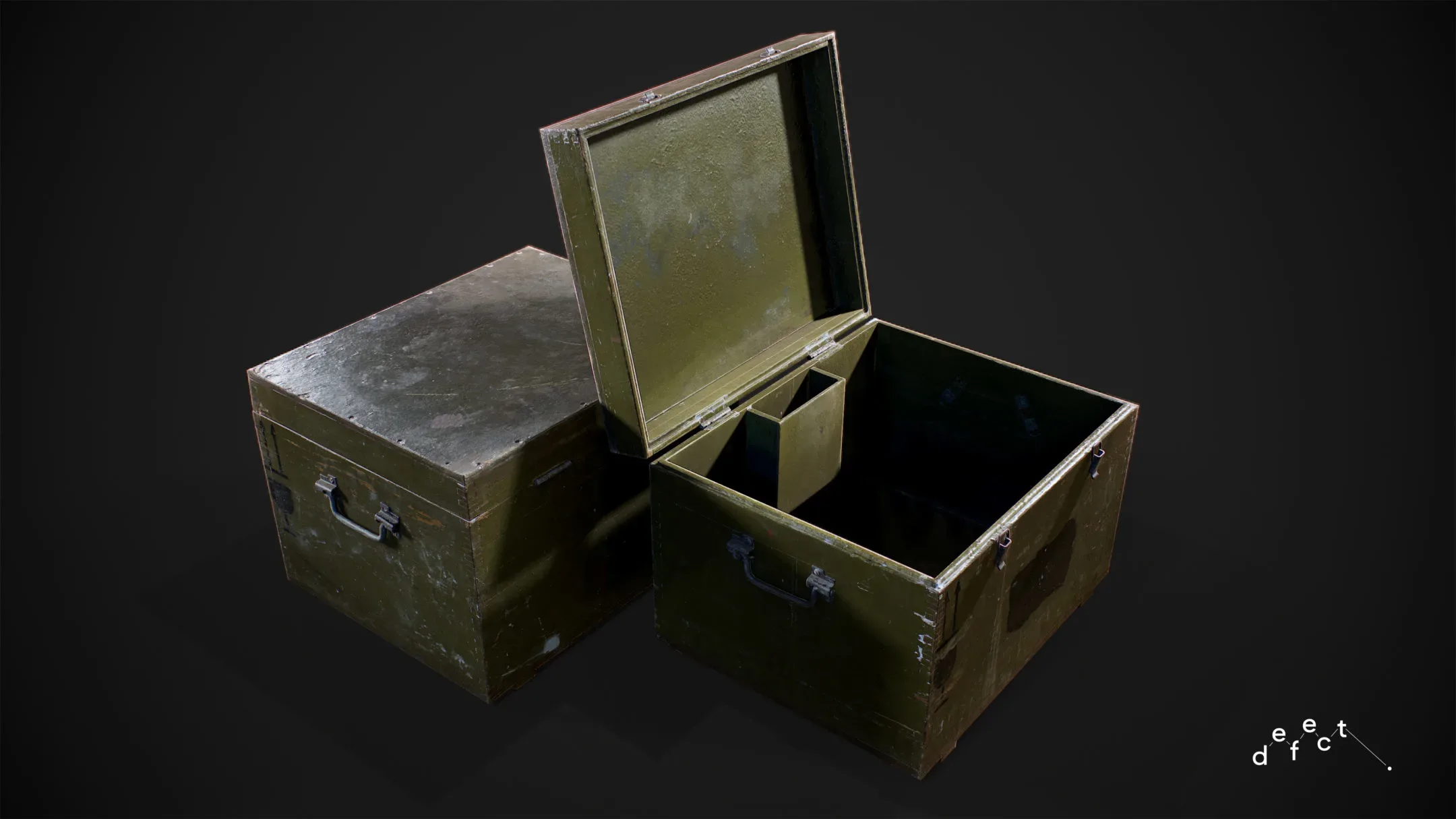 Military Supply Crates Bundle - FlippedNormals