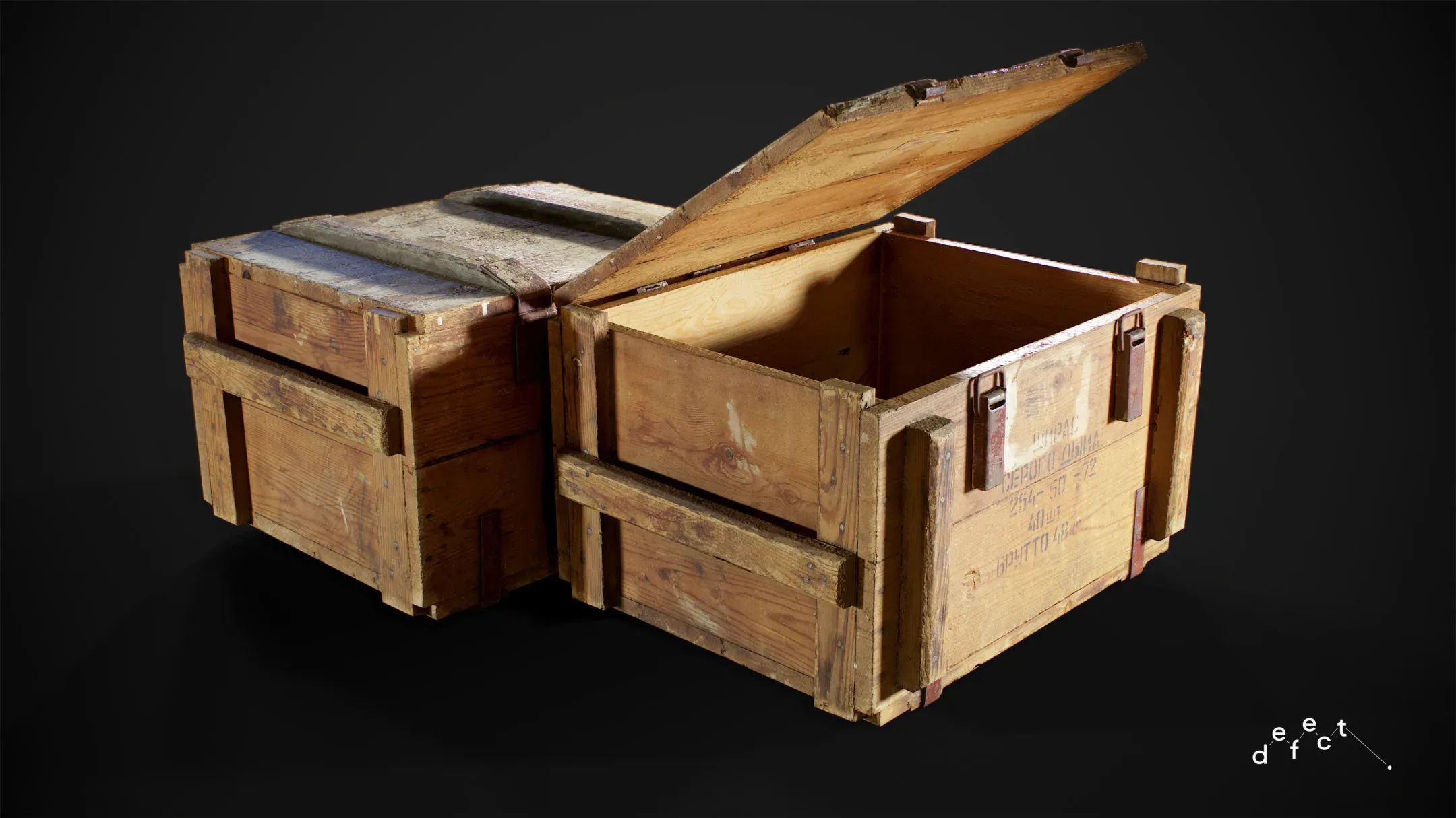 Military Supply Crates Bundle - FlippedNormals