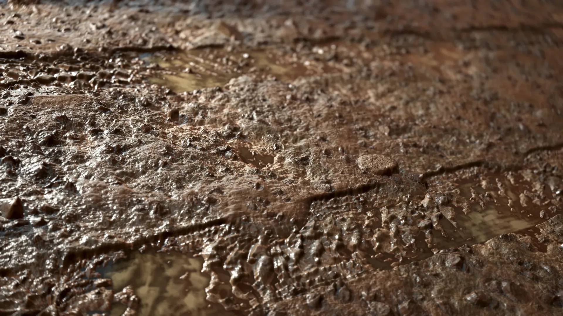 Mud Land Texture - FlippedNormals