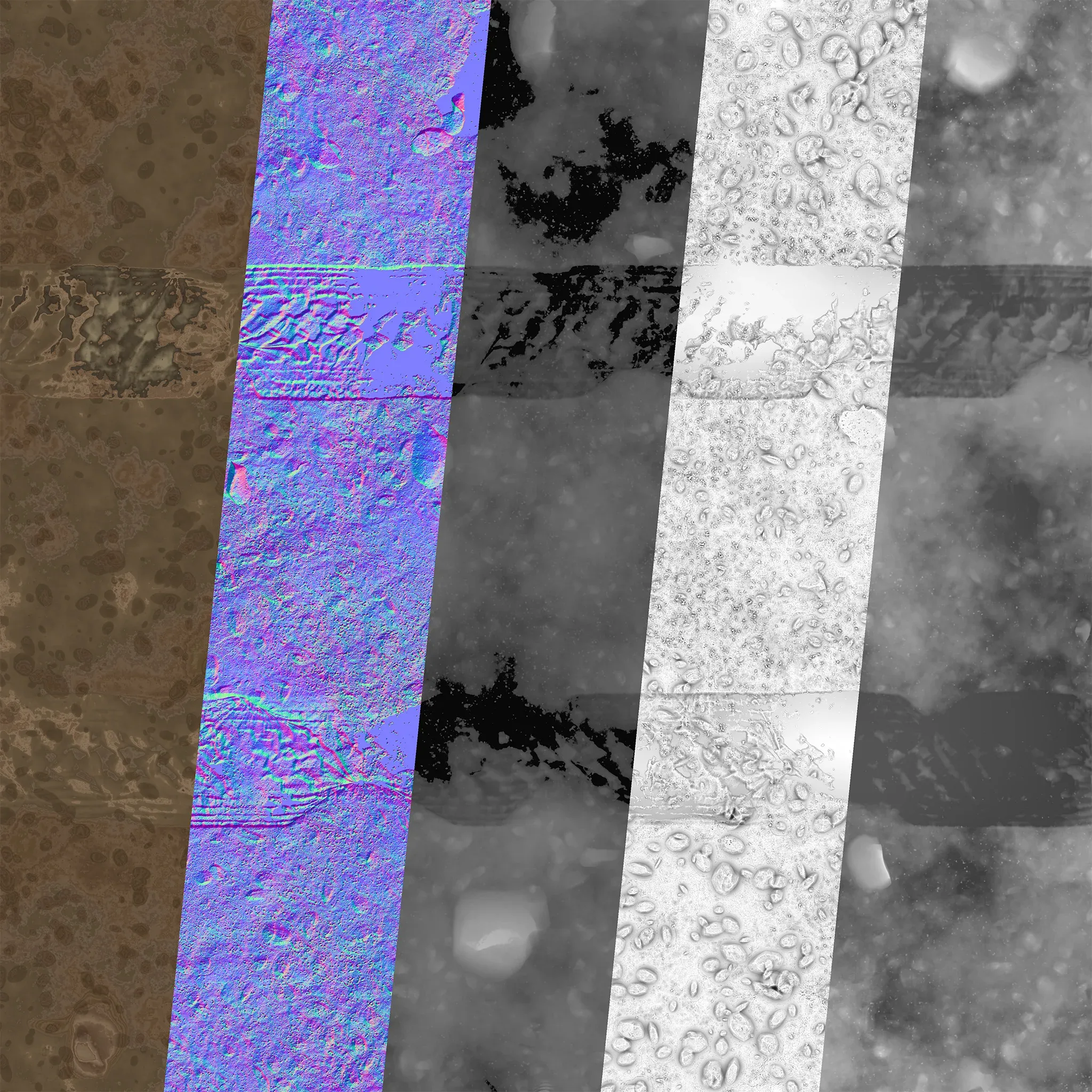 Mud Land Texture - FlippedNormals