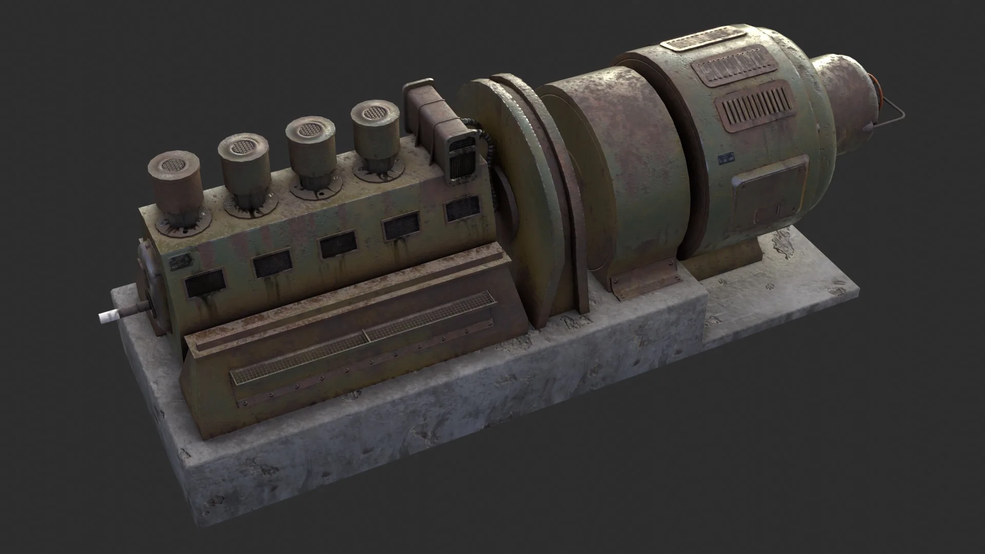 German Power Generator WWII - FlippedNormals