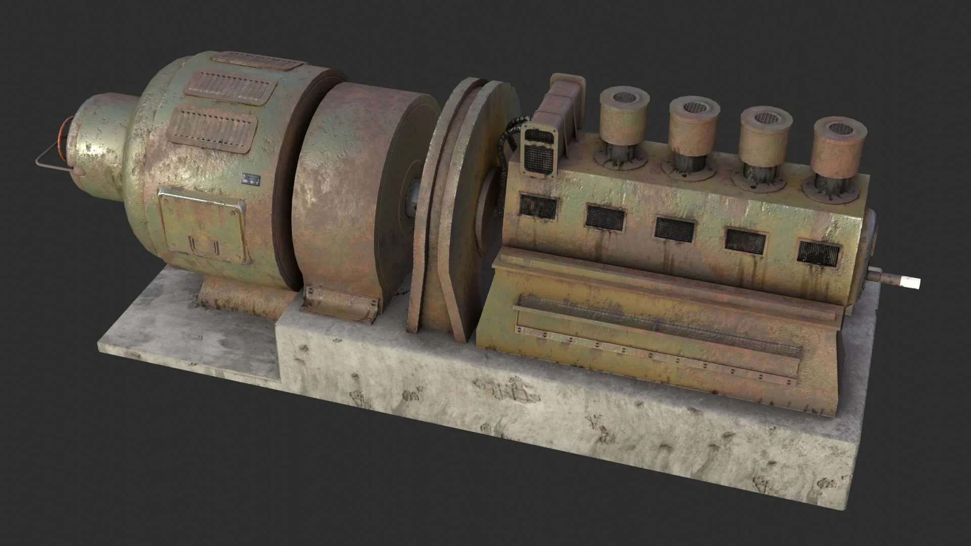German Power Generator WWII - FlippedNormals