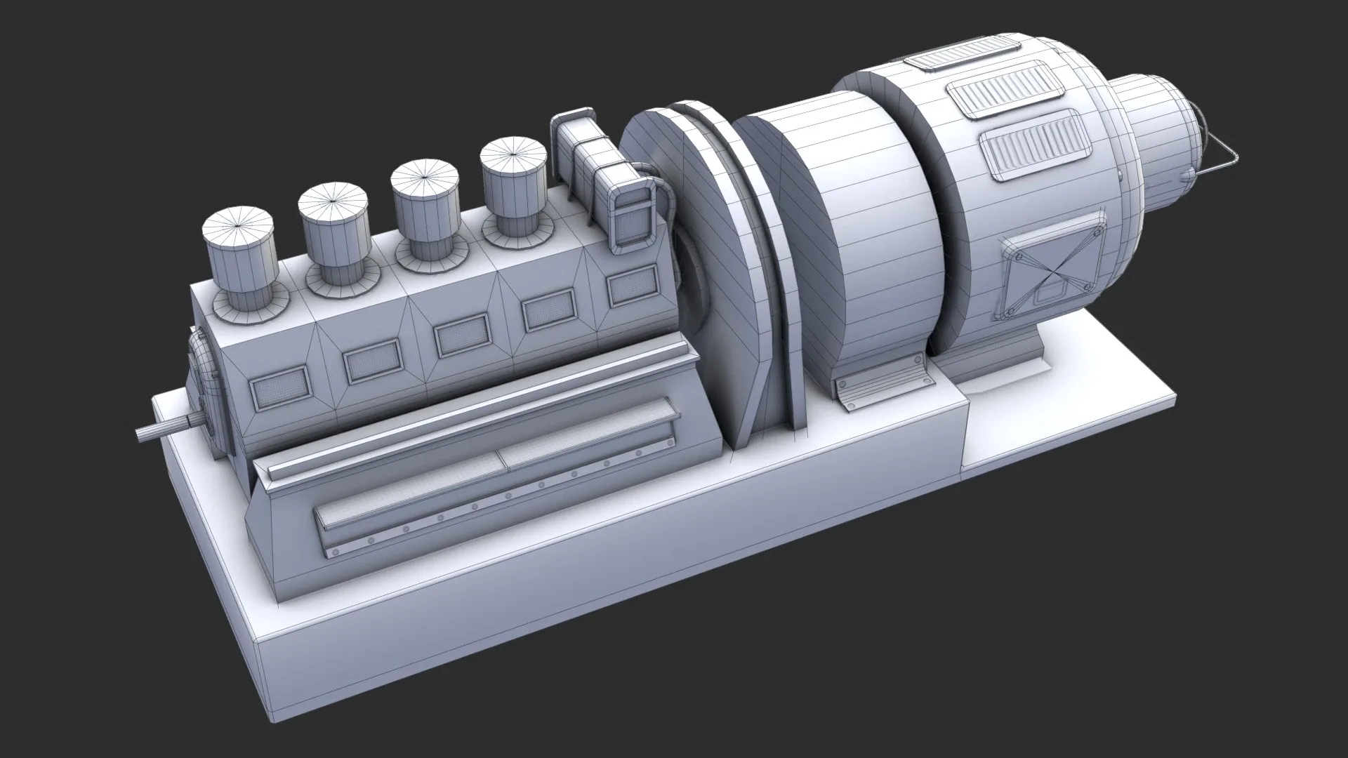 German Power Generator WWII - FlippedNormals