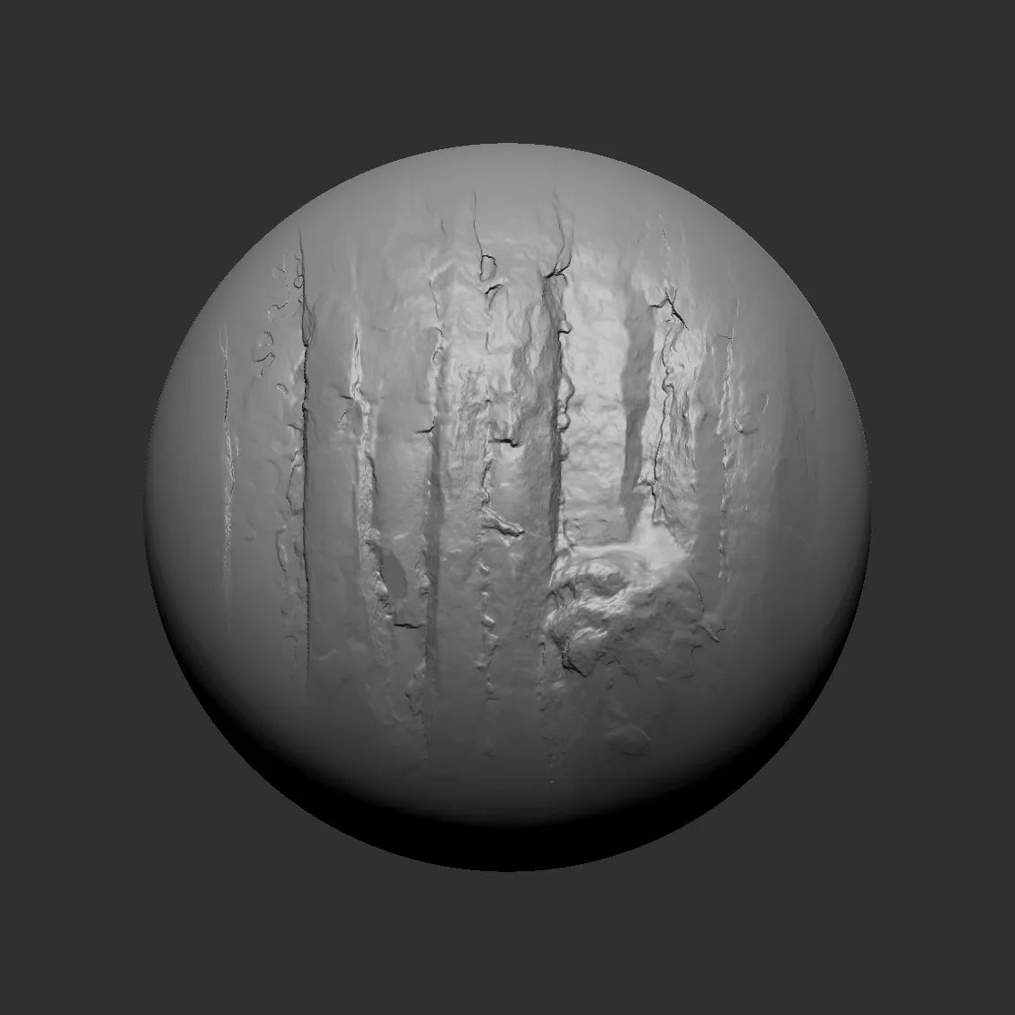 ZBrush Cliff/Rock Alphas & Tileable - FlippedNormals