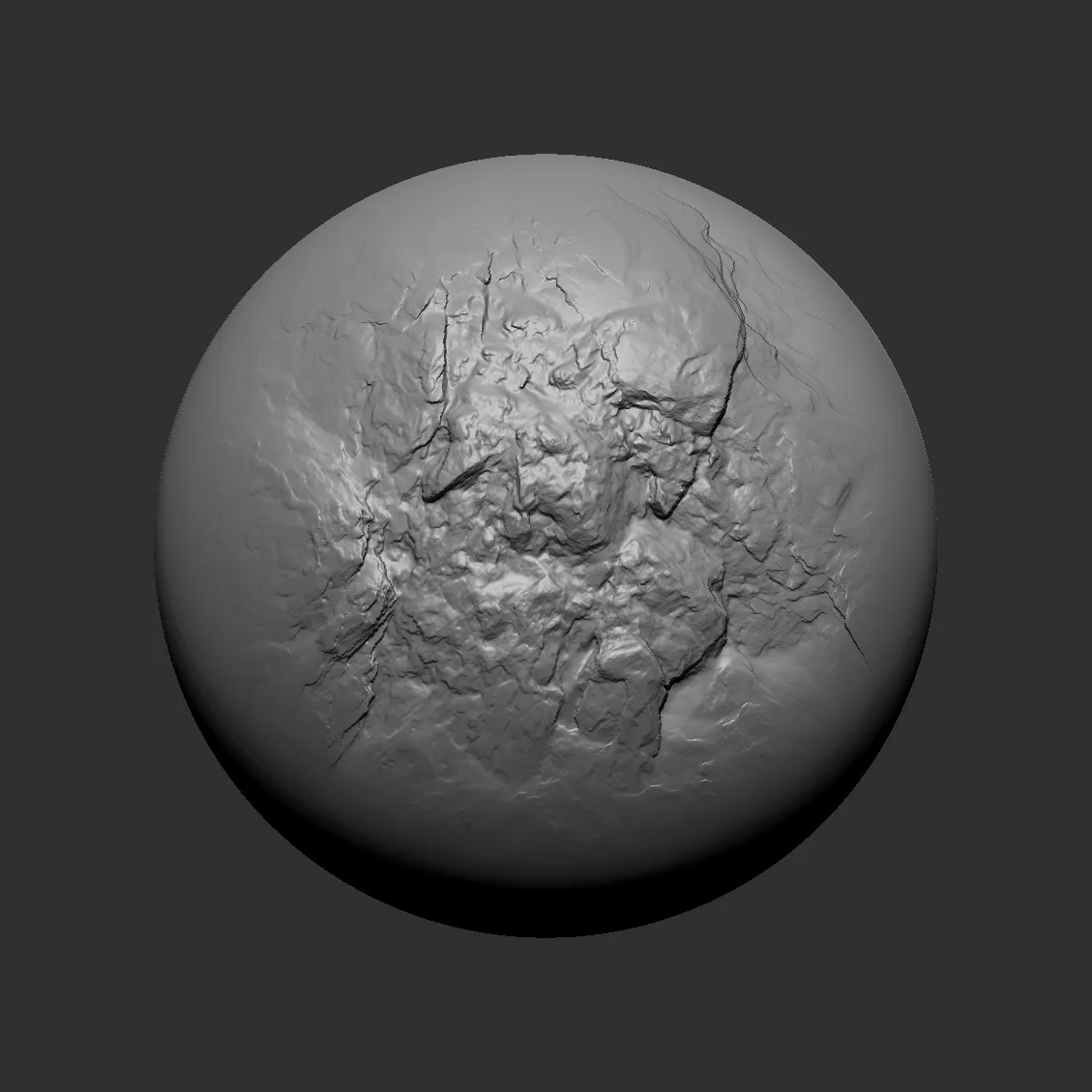 ZBrush Cliff/Rock Alphas & Tileable - FlippedNormals
