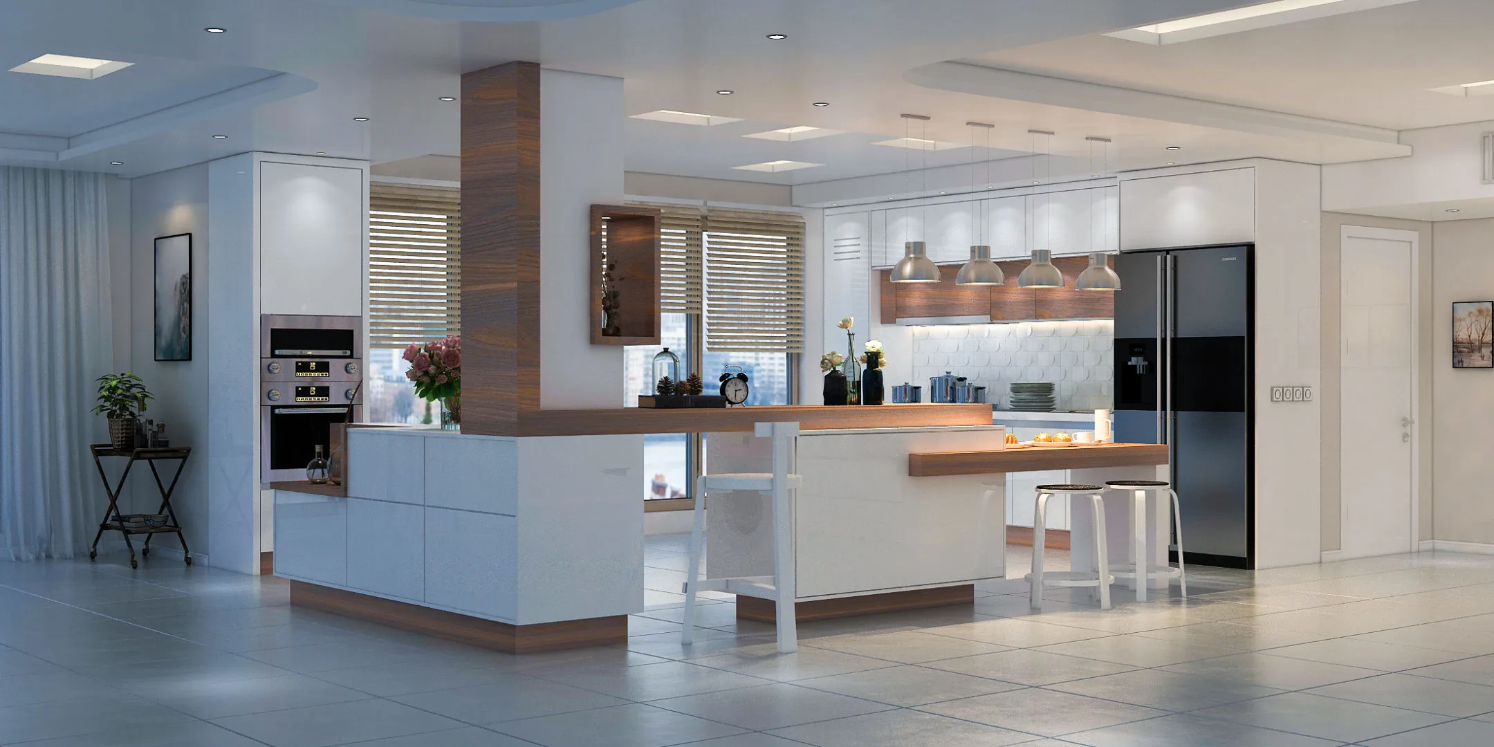 Wide Kitchen - FlippedNormals