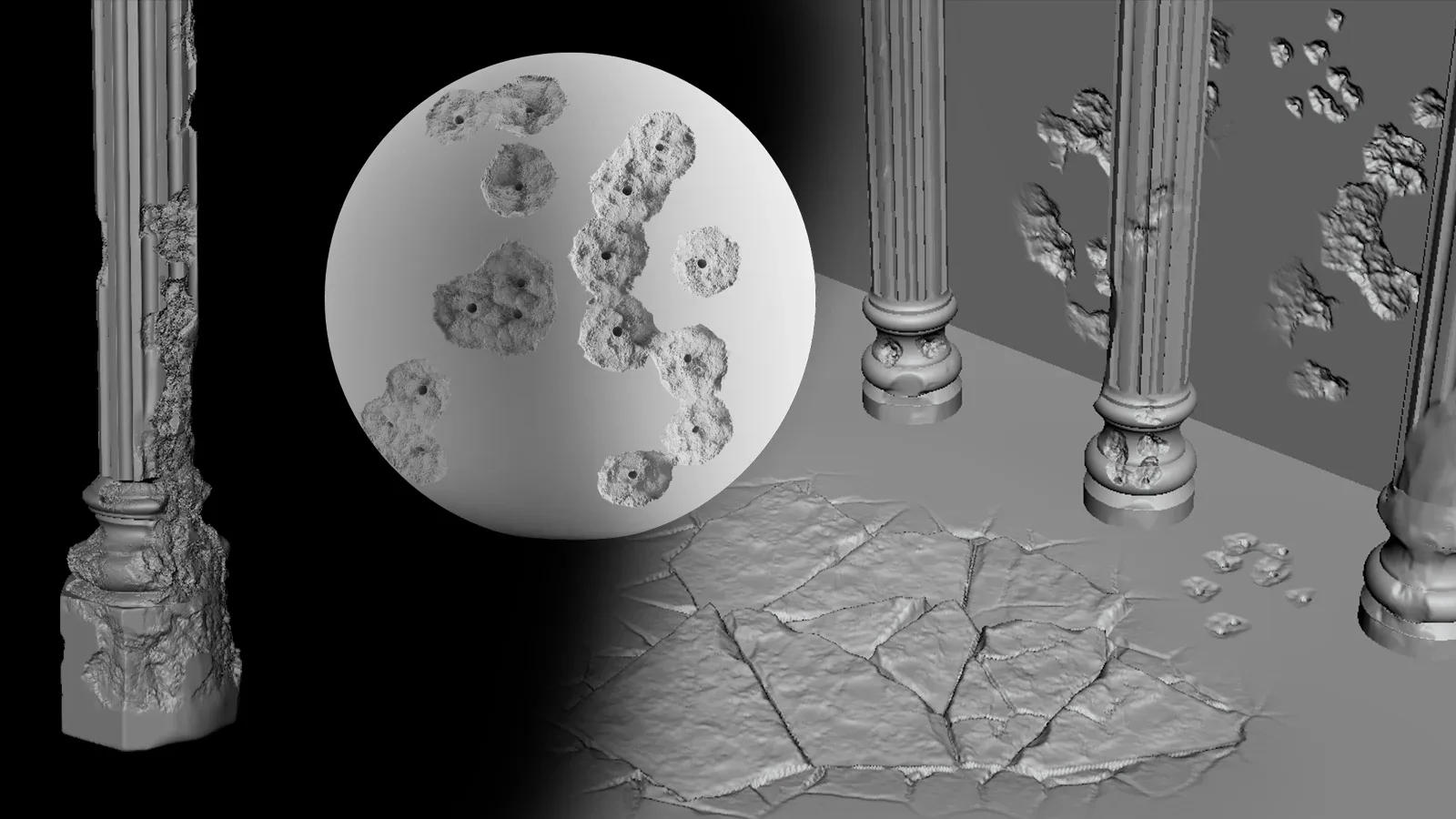 100 Damage Alpha Brush Bundle (Impact) - FlippedNormals