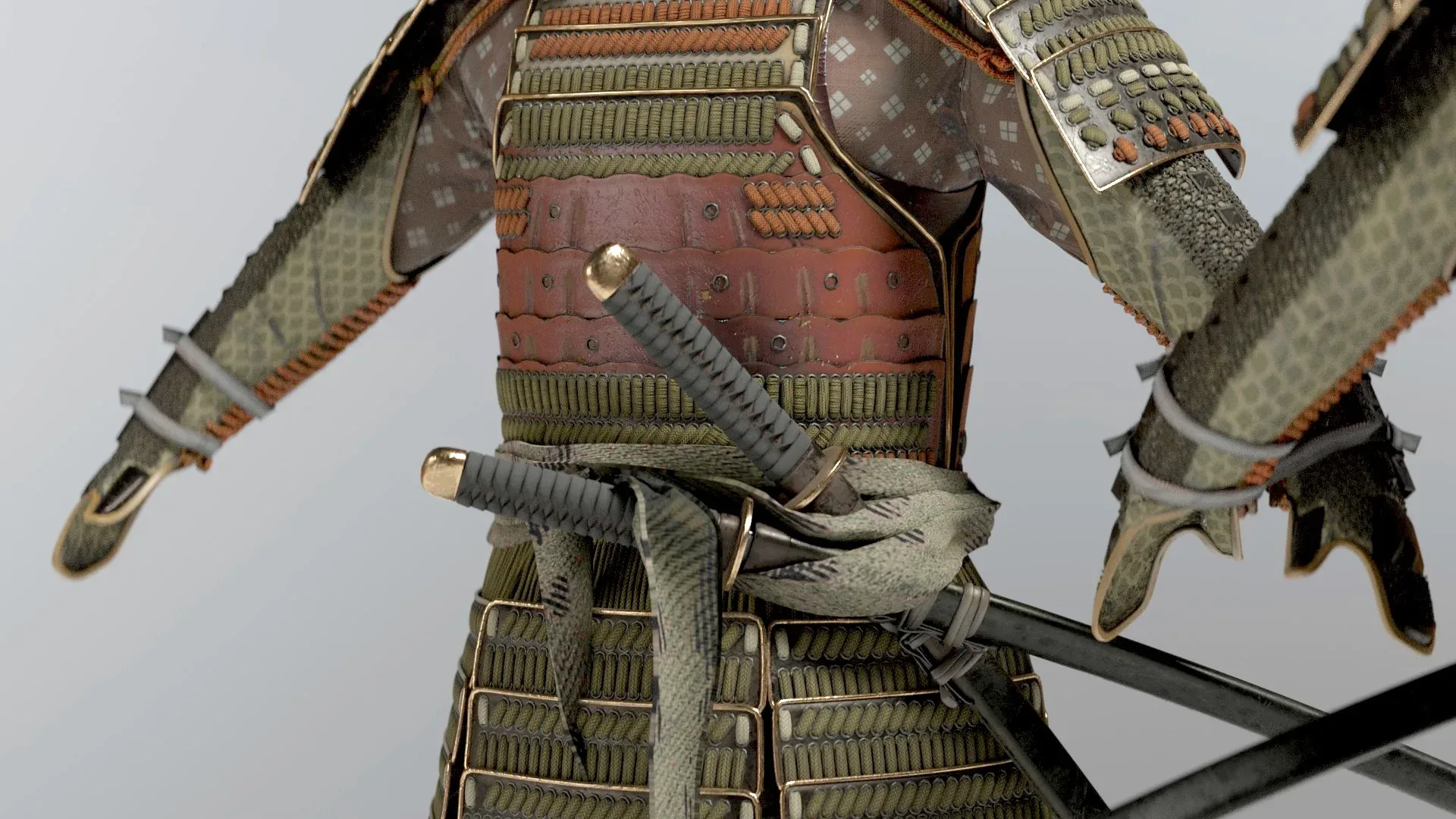 MEDIEVAL Japanese Samurai - FlippedNormals