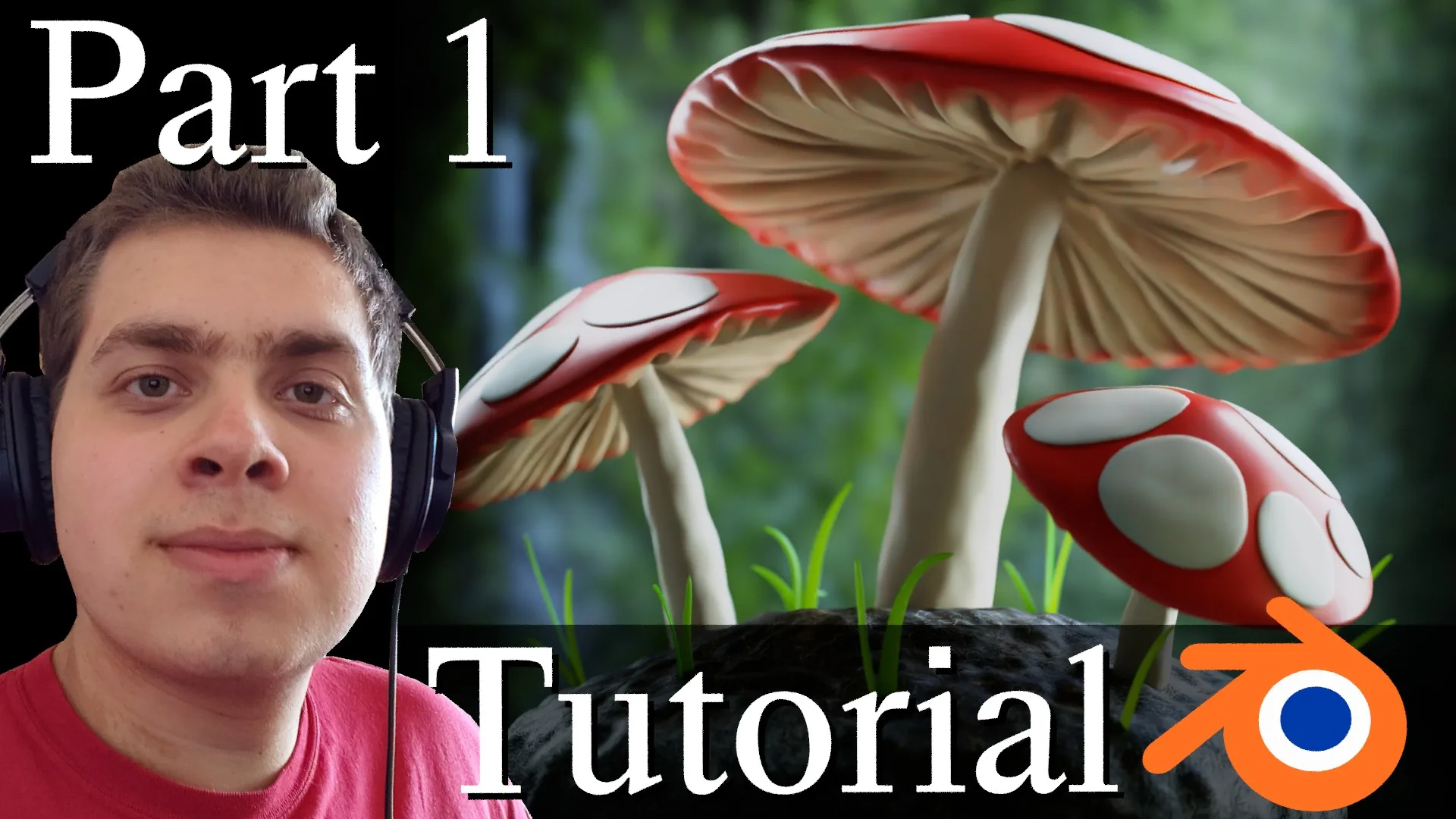 Mushroom Forest Scene (Blender - FlippedNormals Mushroom Forest Scene (Blender - FlippedNormals