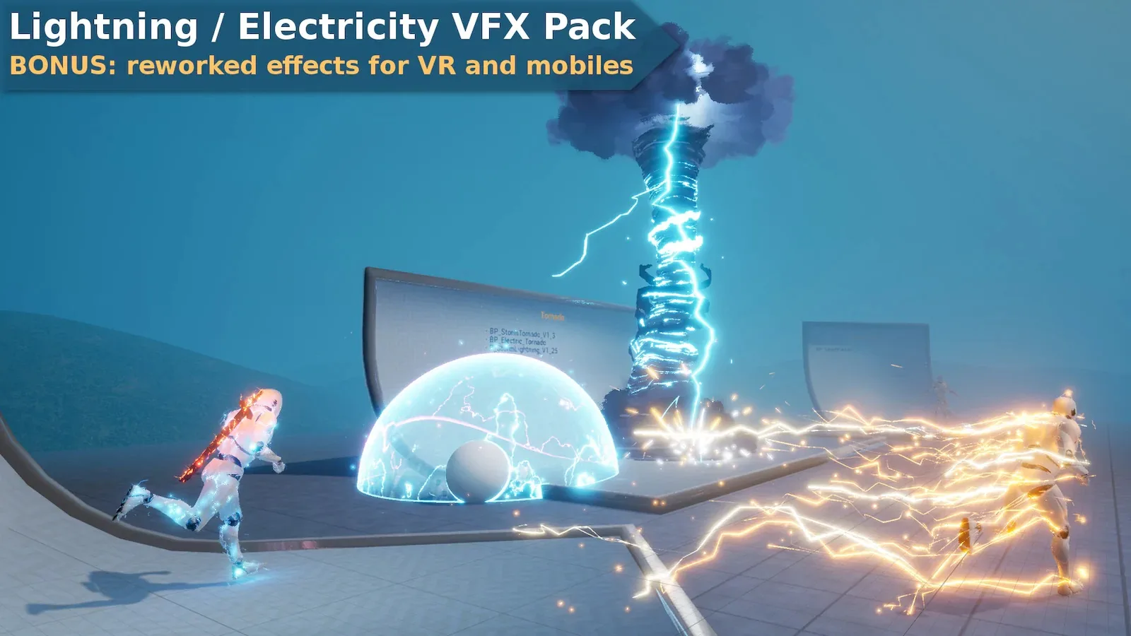 Lightning / Electricity VFX Pack - FlippedNormals