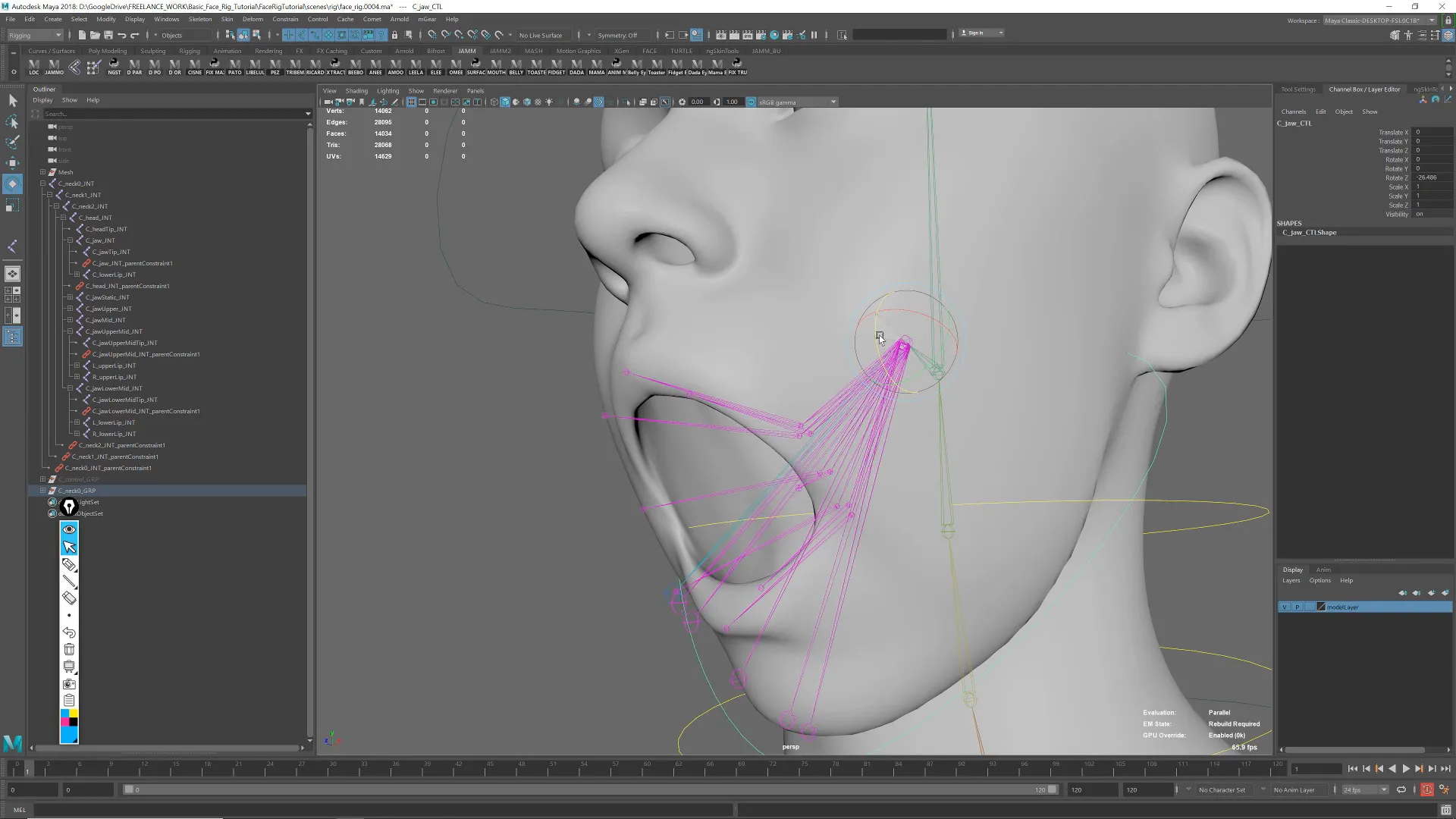 Face Rigging for Beginners - FlippedNormals