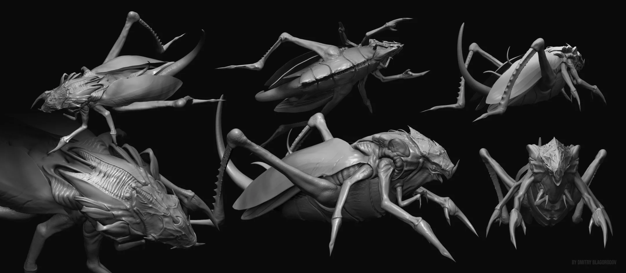 "Bug Creature" Model - FlippedNormals