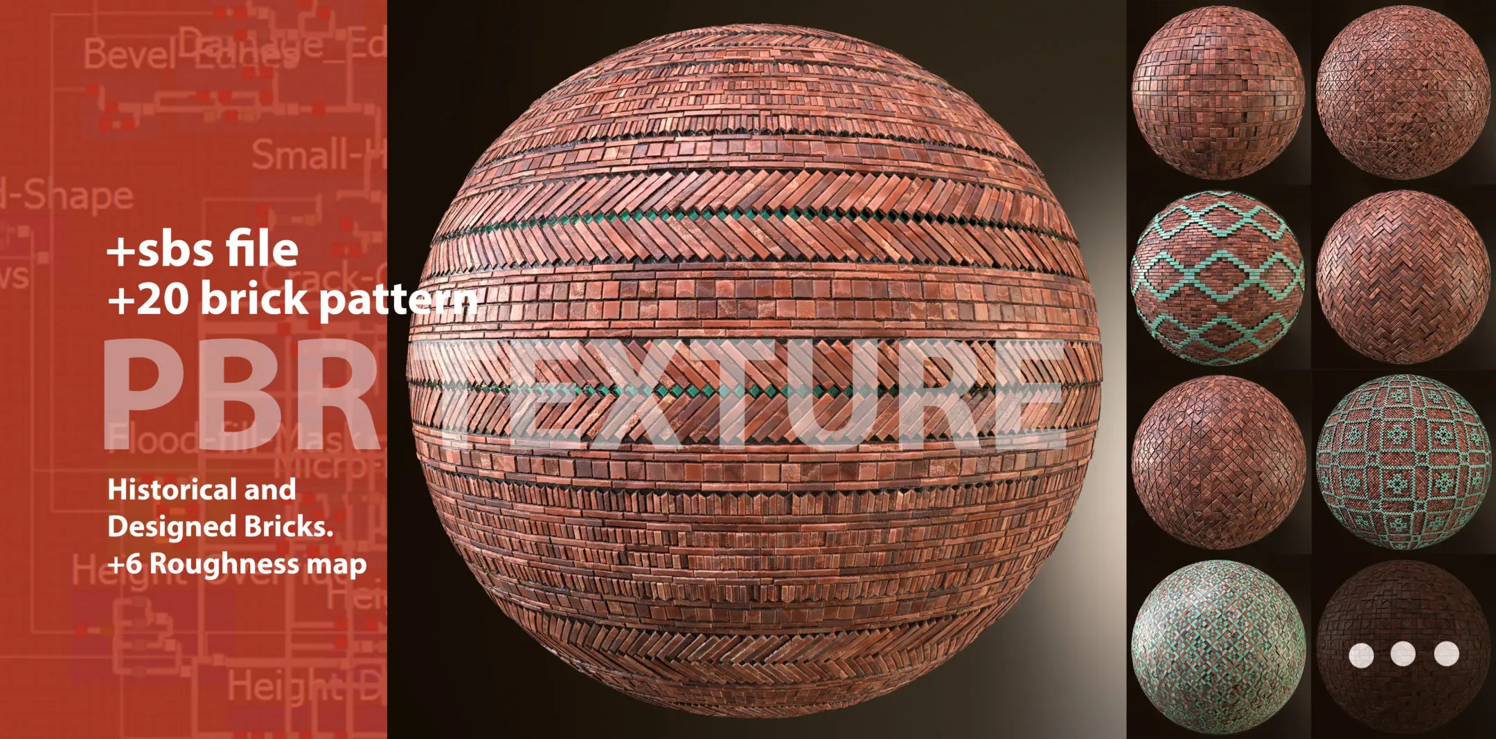 Brick Tile - FlippedNormals