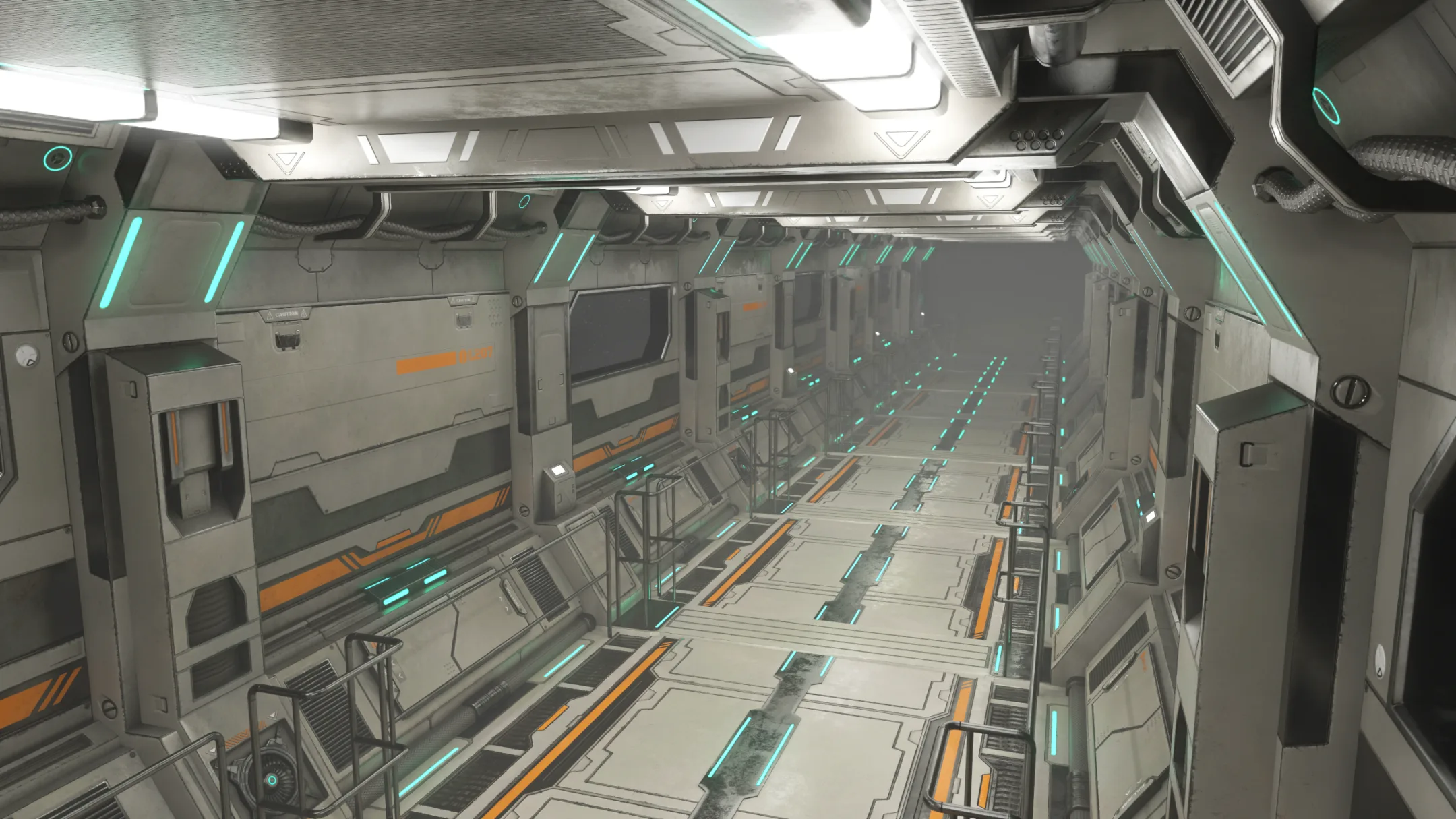 Sci-Fi Modular Corridor Version - FlippedNormals