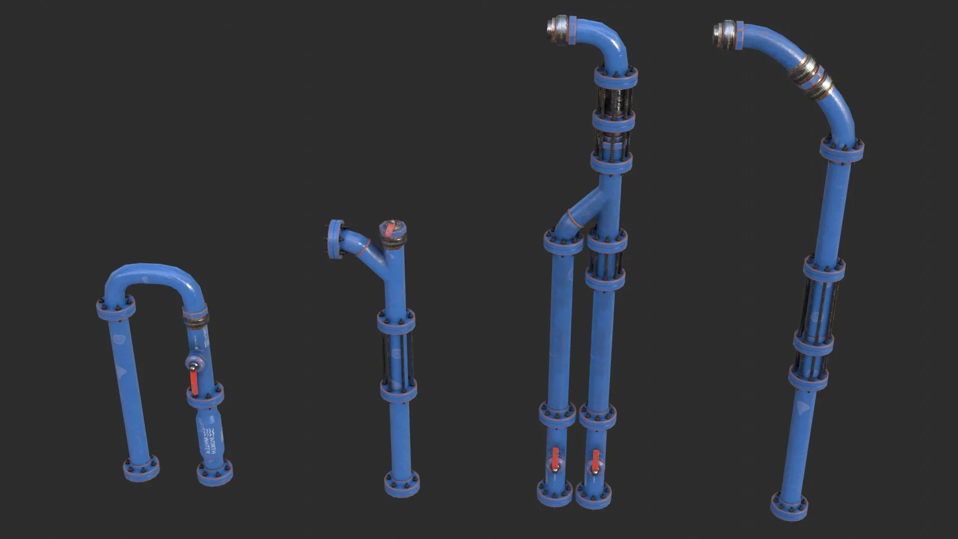 Modular Pipes - Water Treatment - FlippedNormals