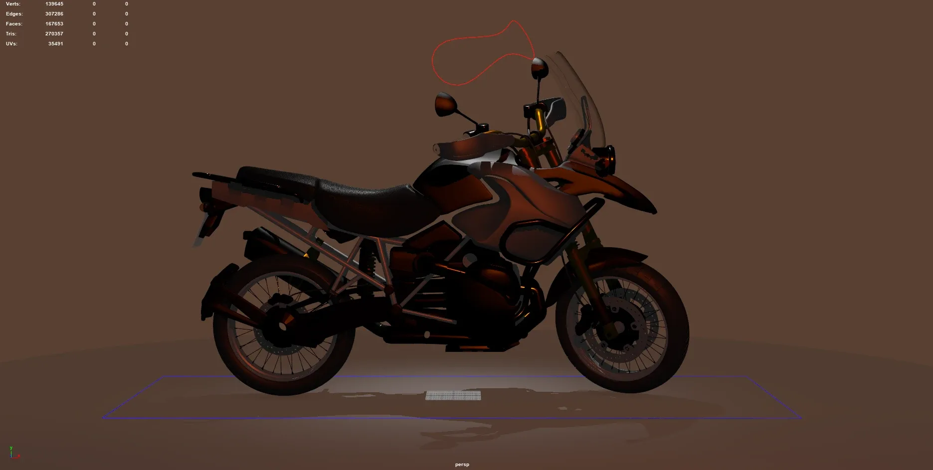 Motorcycle 03 - FlippedNormals