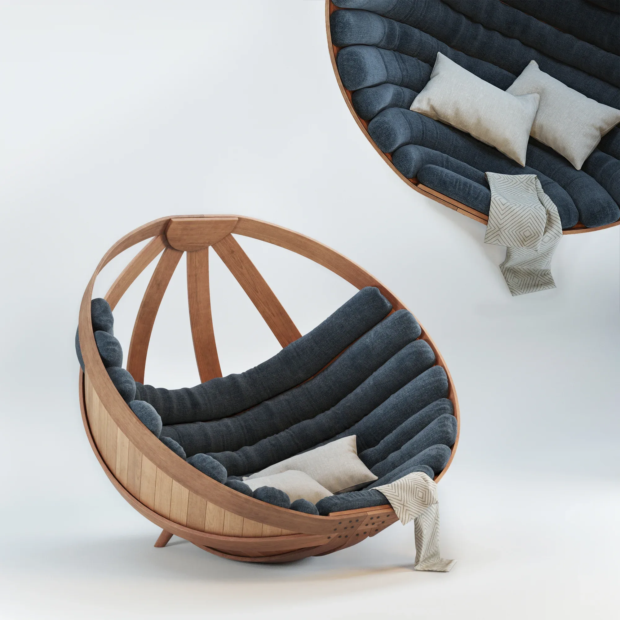 Cradle Chair - FlippedNormals