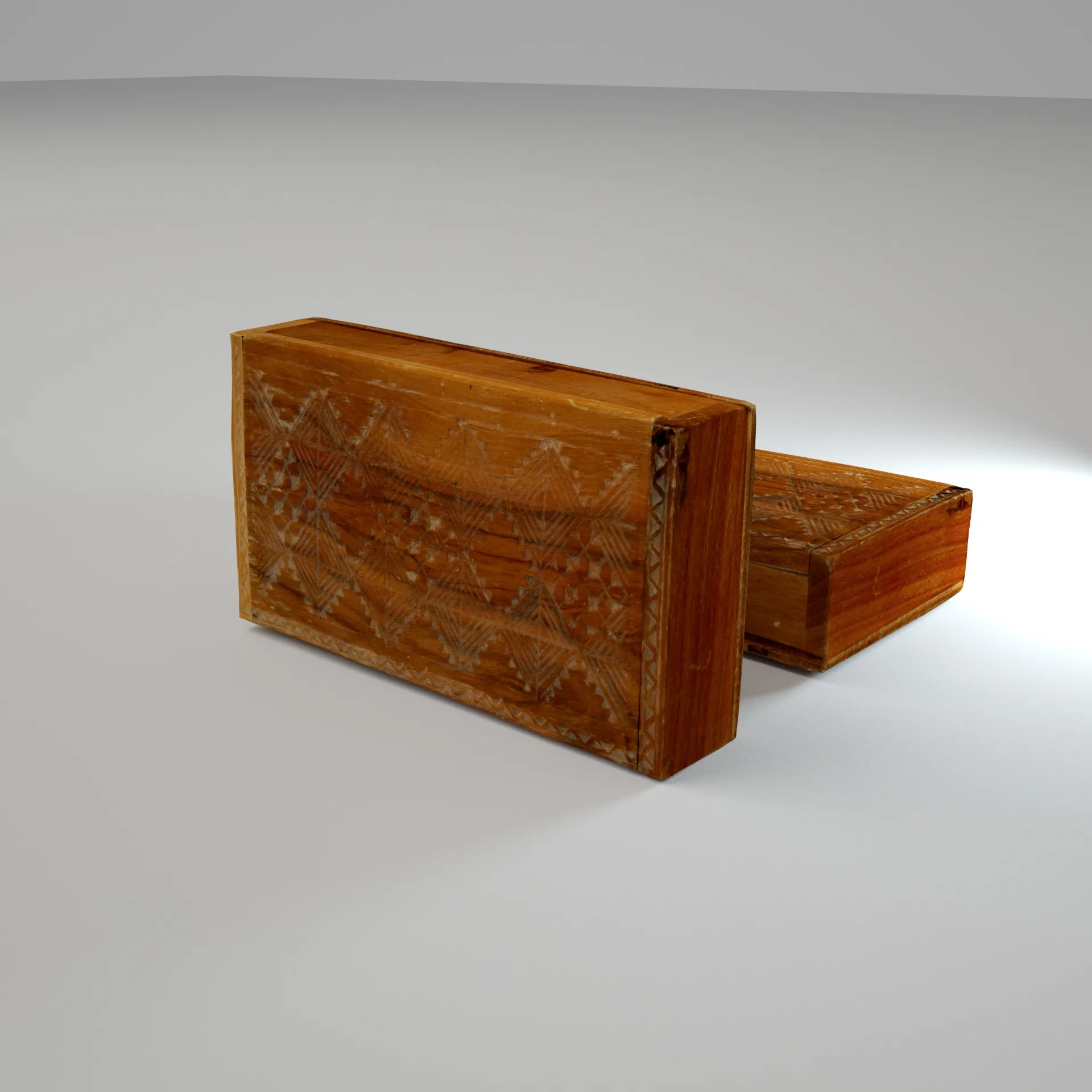 Wooden Box - FlippedNormals