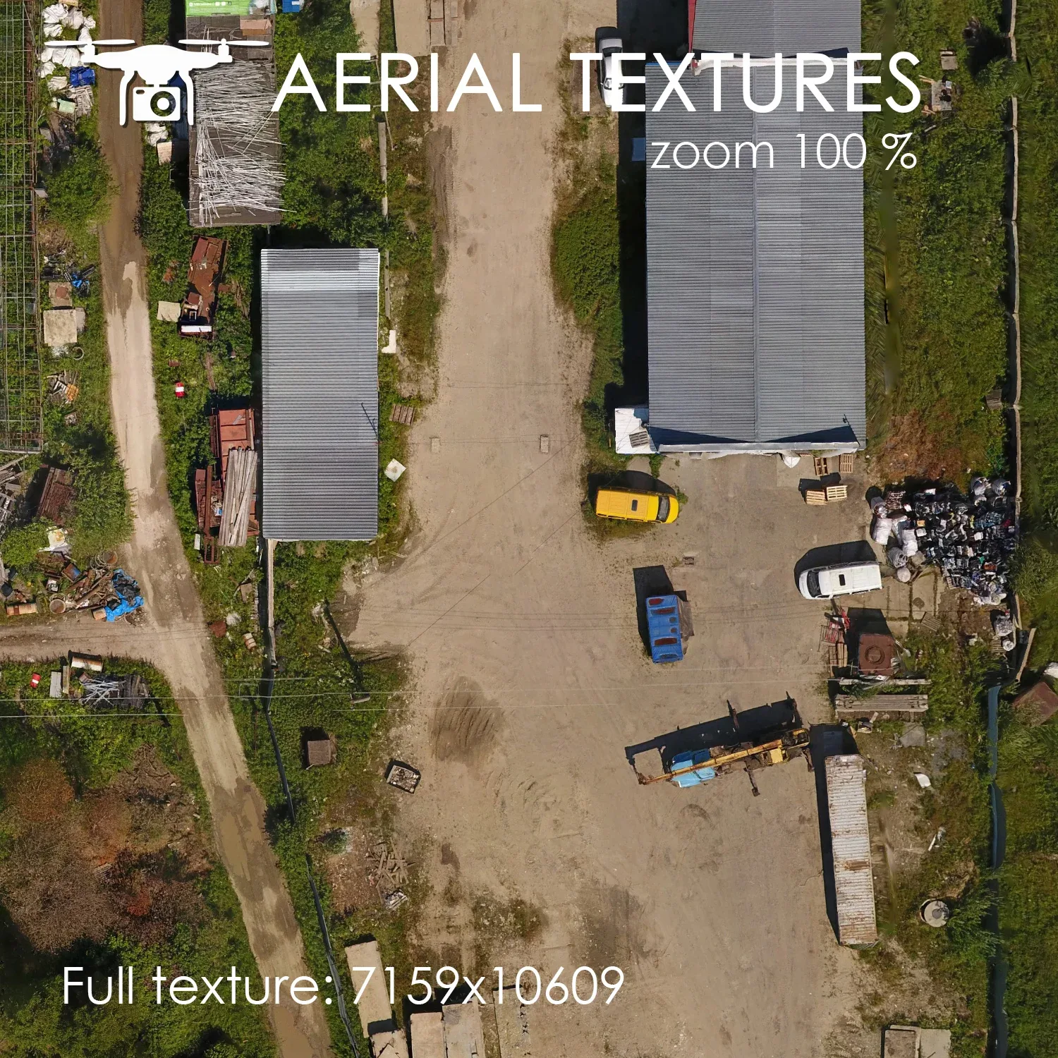 Aerial Texture 283 - FlippedNormals