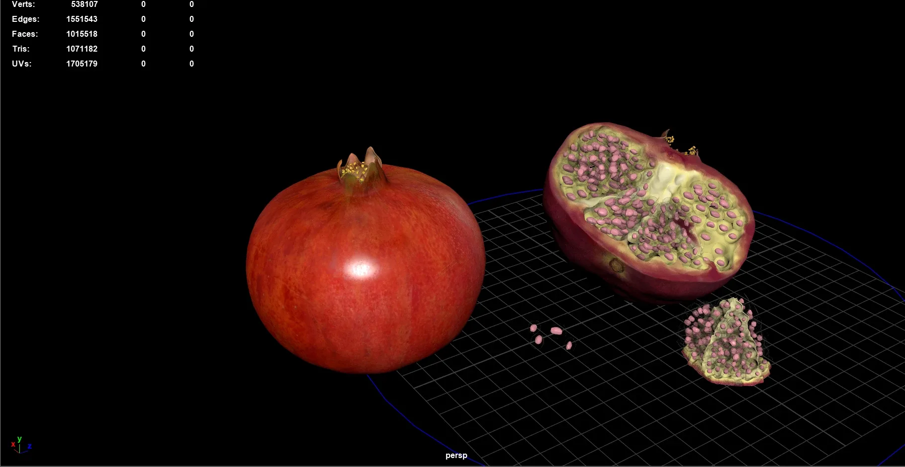 Fruit and Vegetable x5 - FlippedNormals