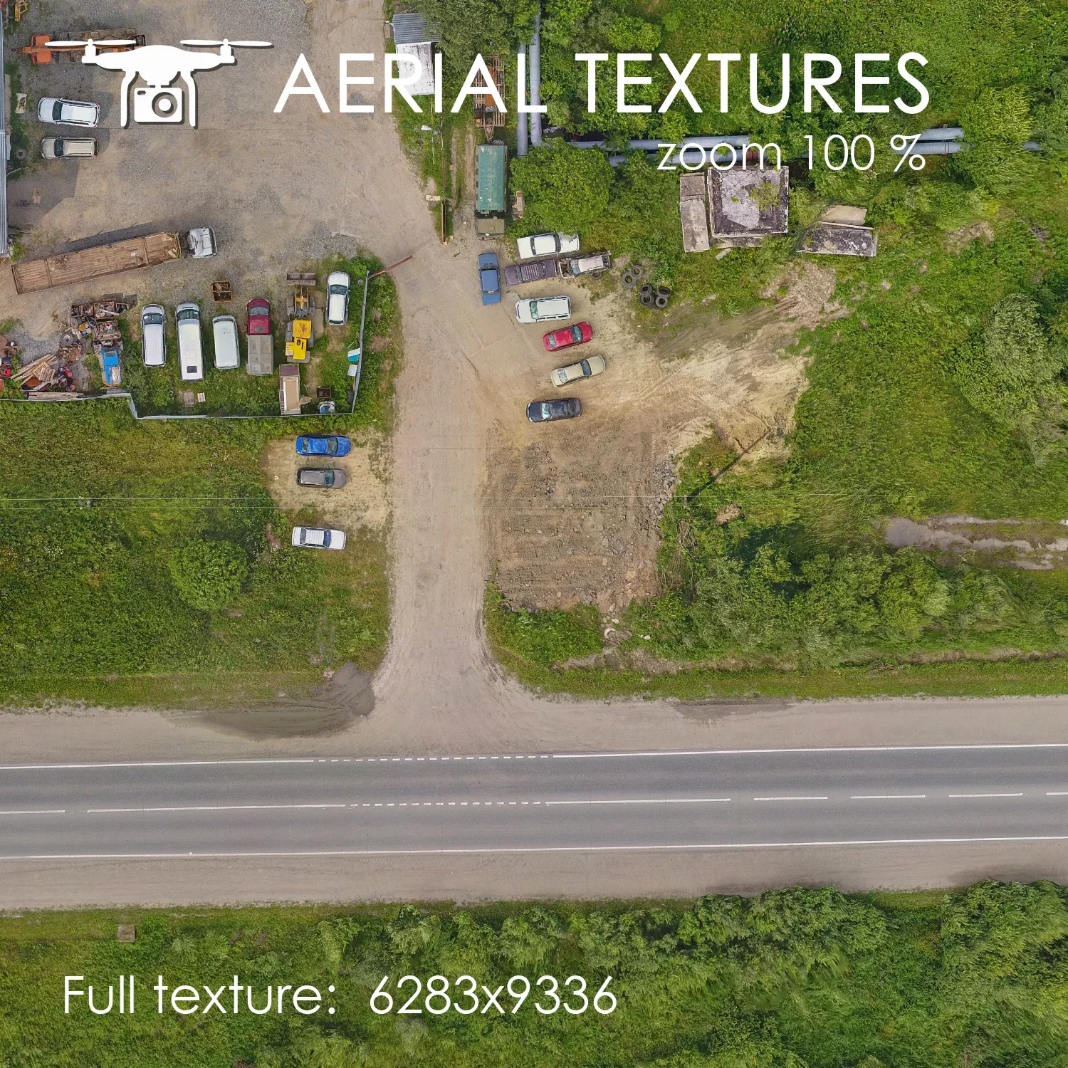 Aerial Texture 304 - FlippedNormals