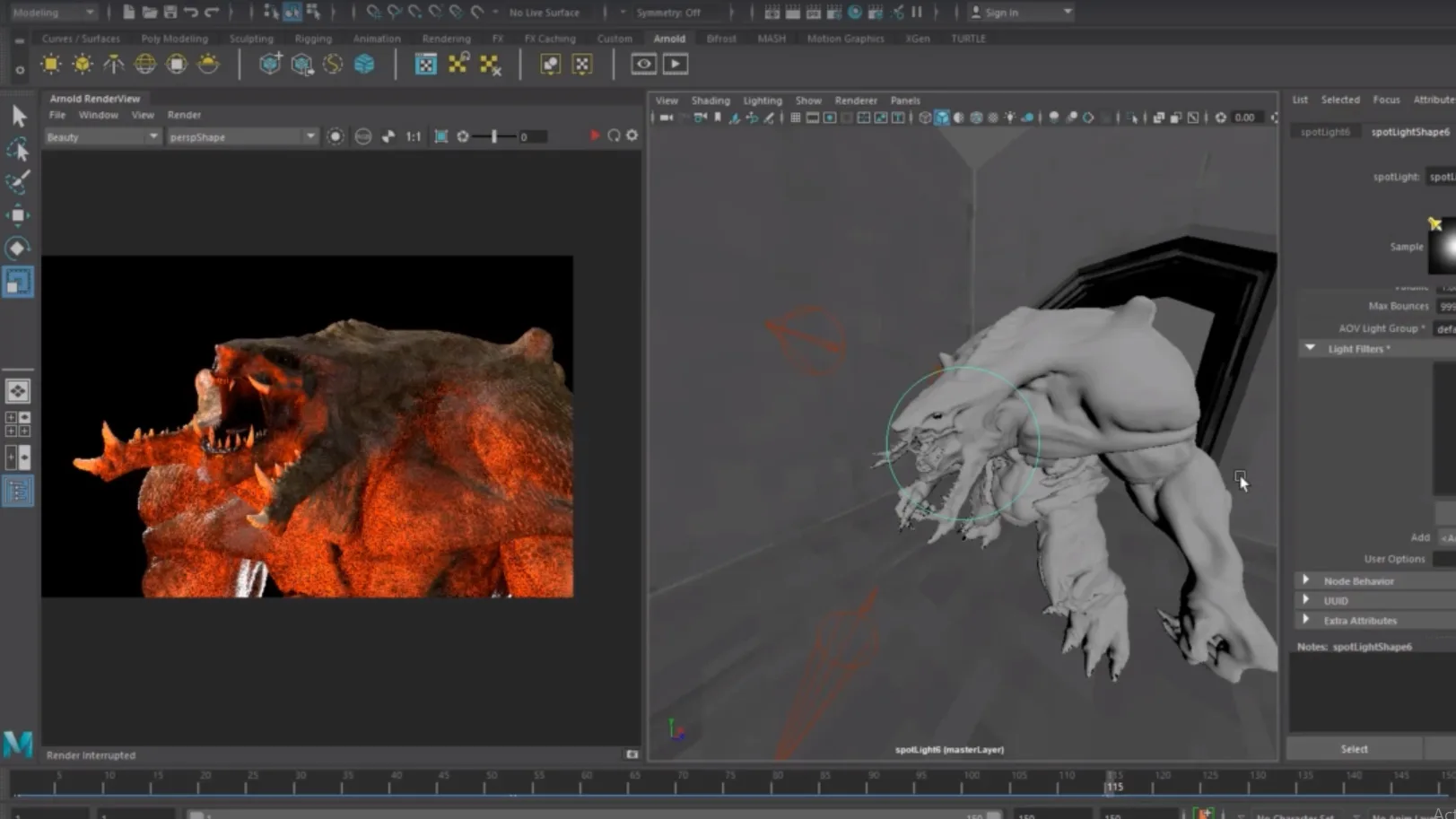 Arnold and Nuke - Light and Compositing - FlippedNormals