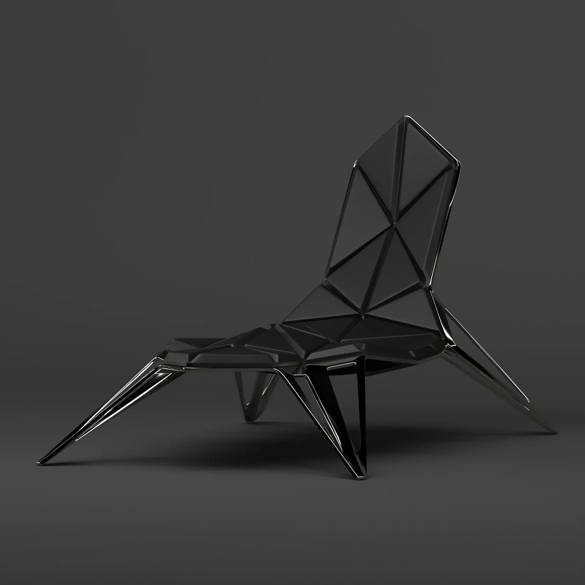 Ruby Chair Futuristic - FlippedNormals