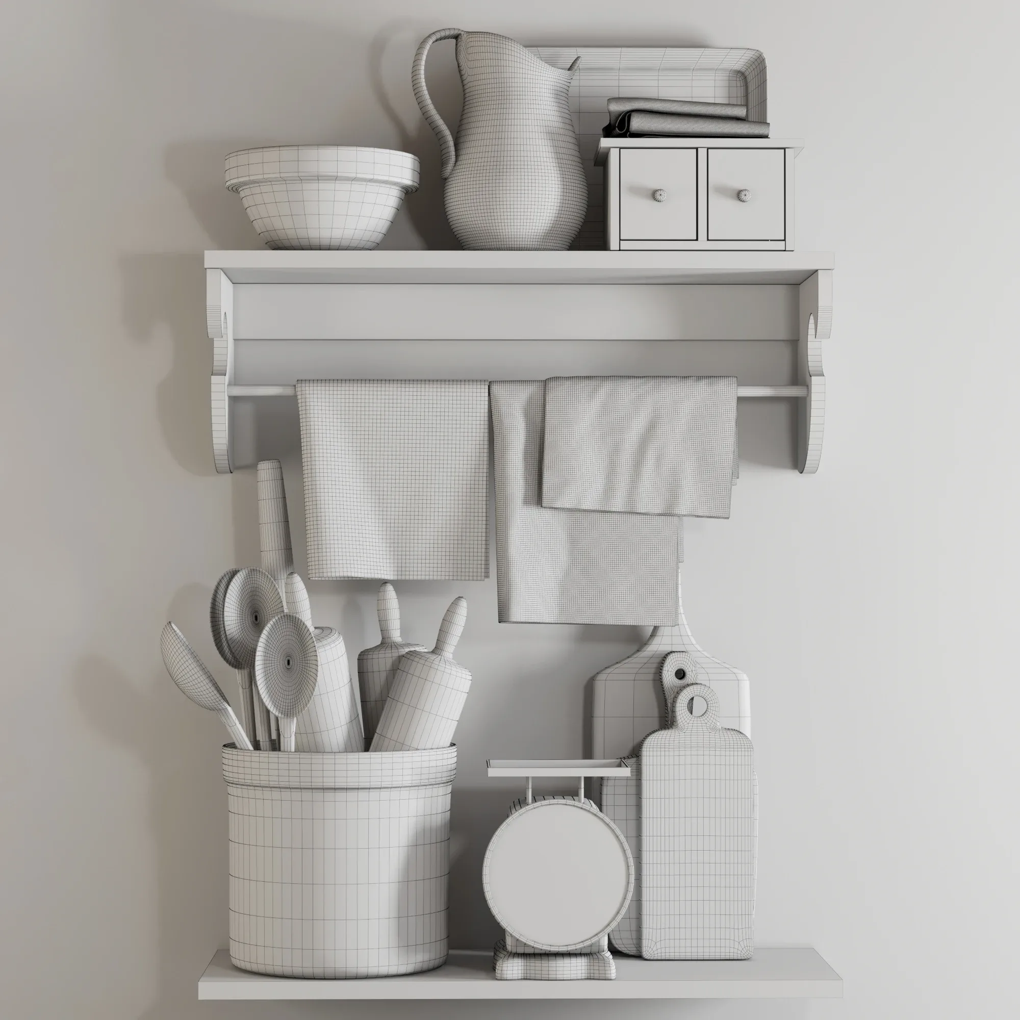 Kitchen Decor Set 01 - FlippedNormals