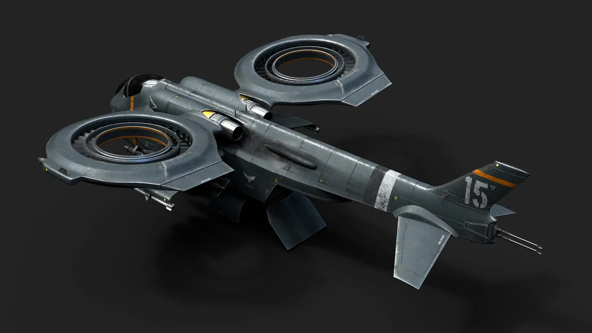 Helicopter Jet Airplane - FlippedNormals